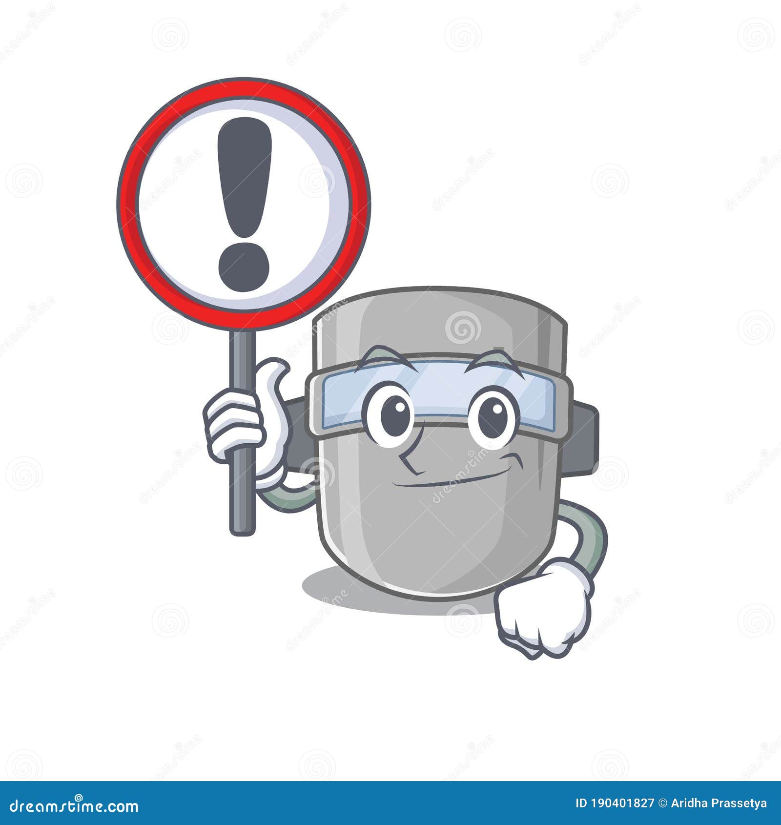 Cartoon Welding Mask Safety Industrial Design | CartoonDealer.com #81931949
