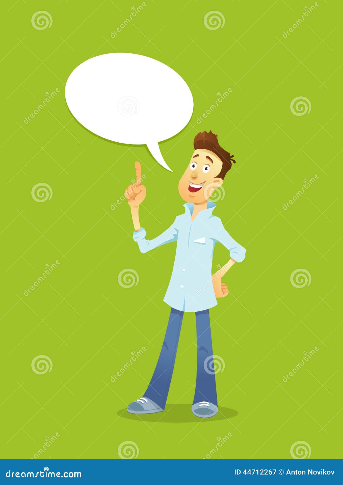 Cartoon Illustration Business Manager Character Stock Vector ...