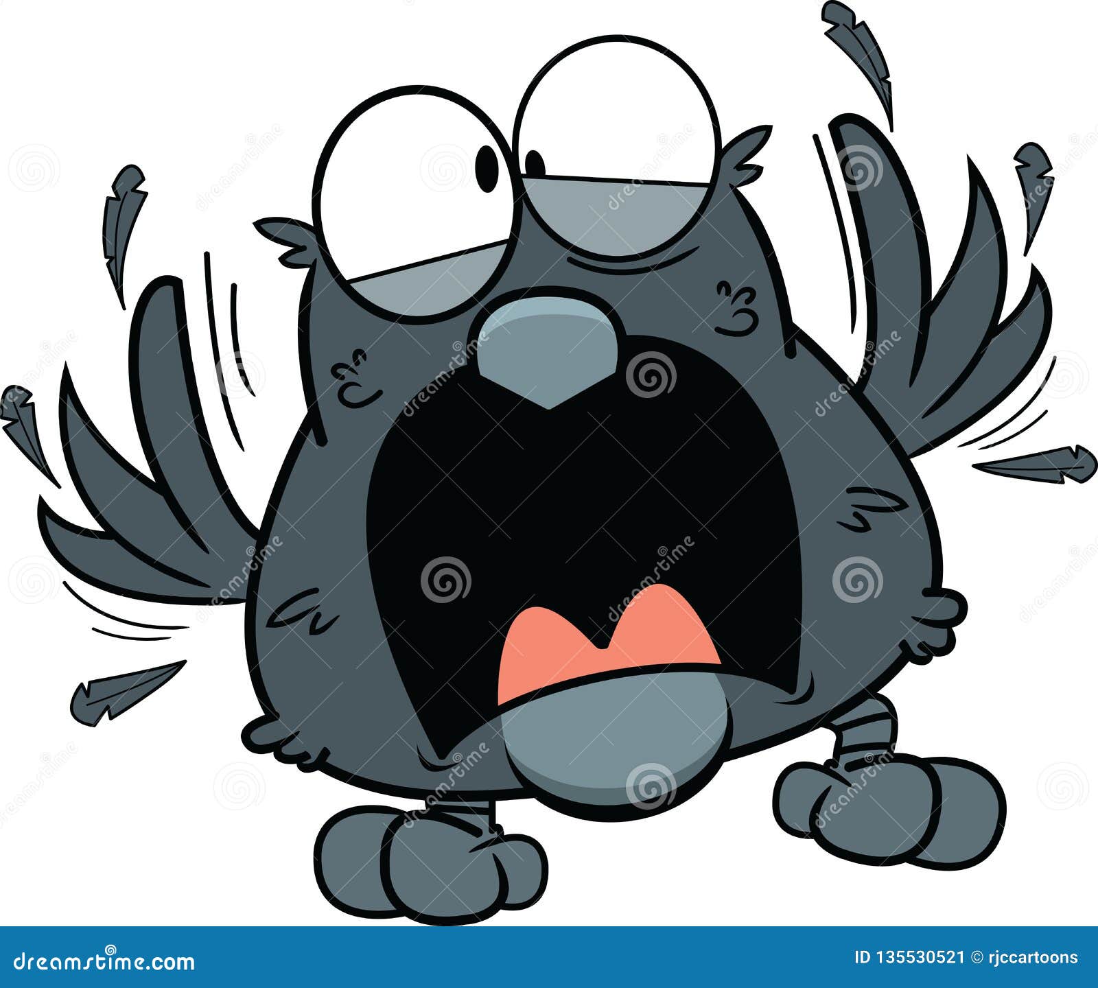 A Frantic Man Running Late For Work Or An Appointment Vector ...