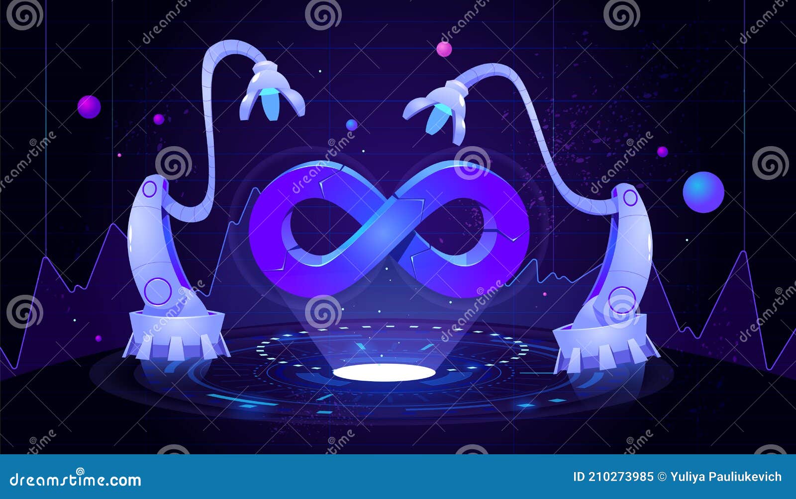 DevOps Concept, Building Blocks Of DevOps Represented Through A Modern ...