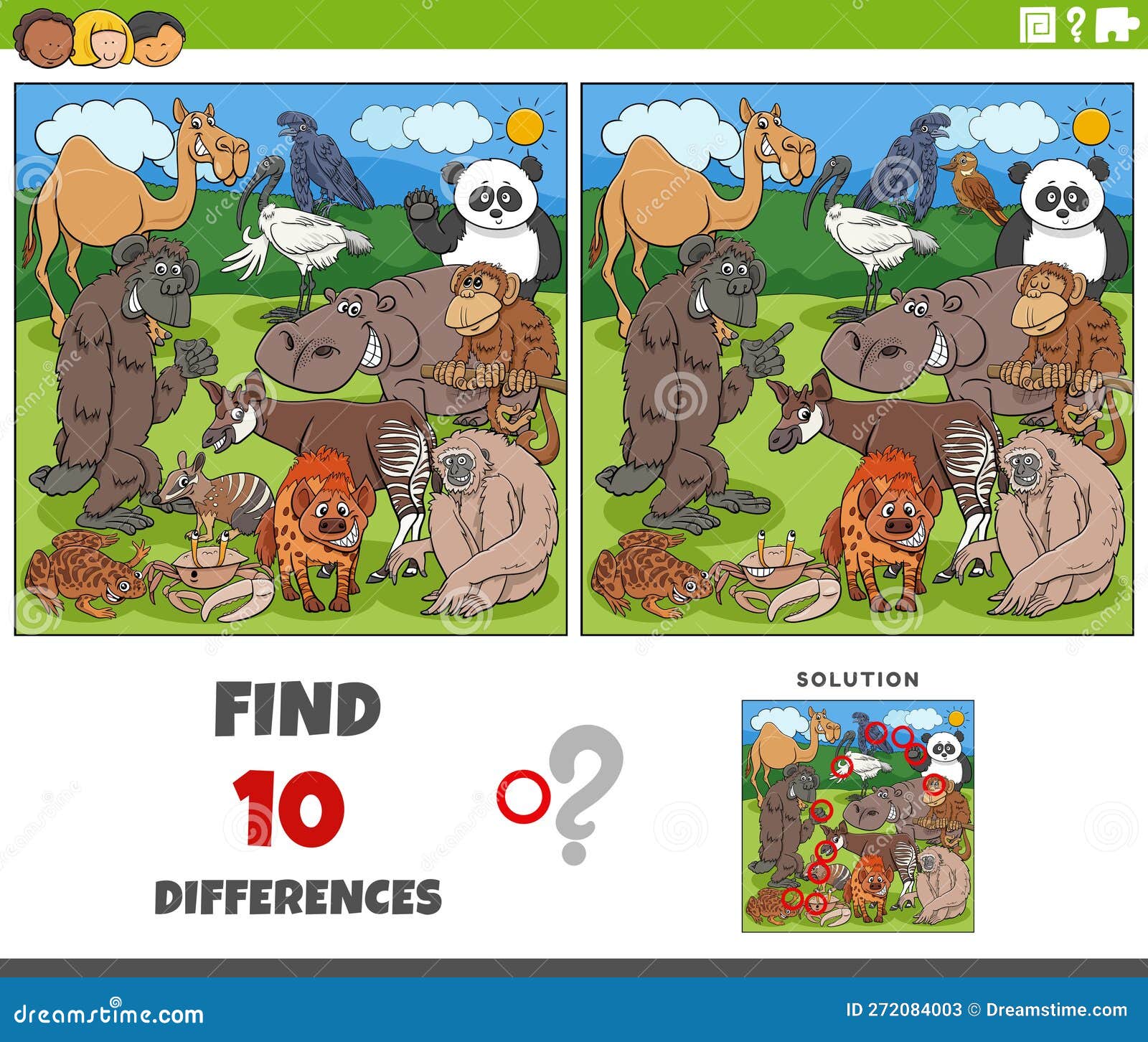 Crab Variations Cartoon Vector | CartoonDealer.com #91326169