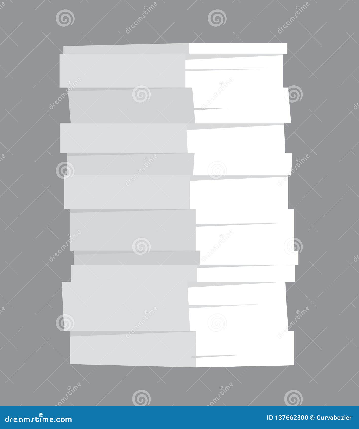 Stack Of Paper Vector