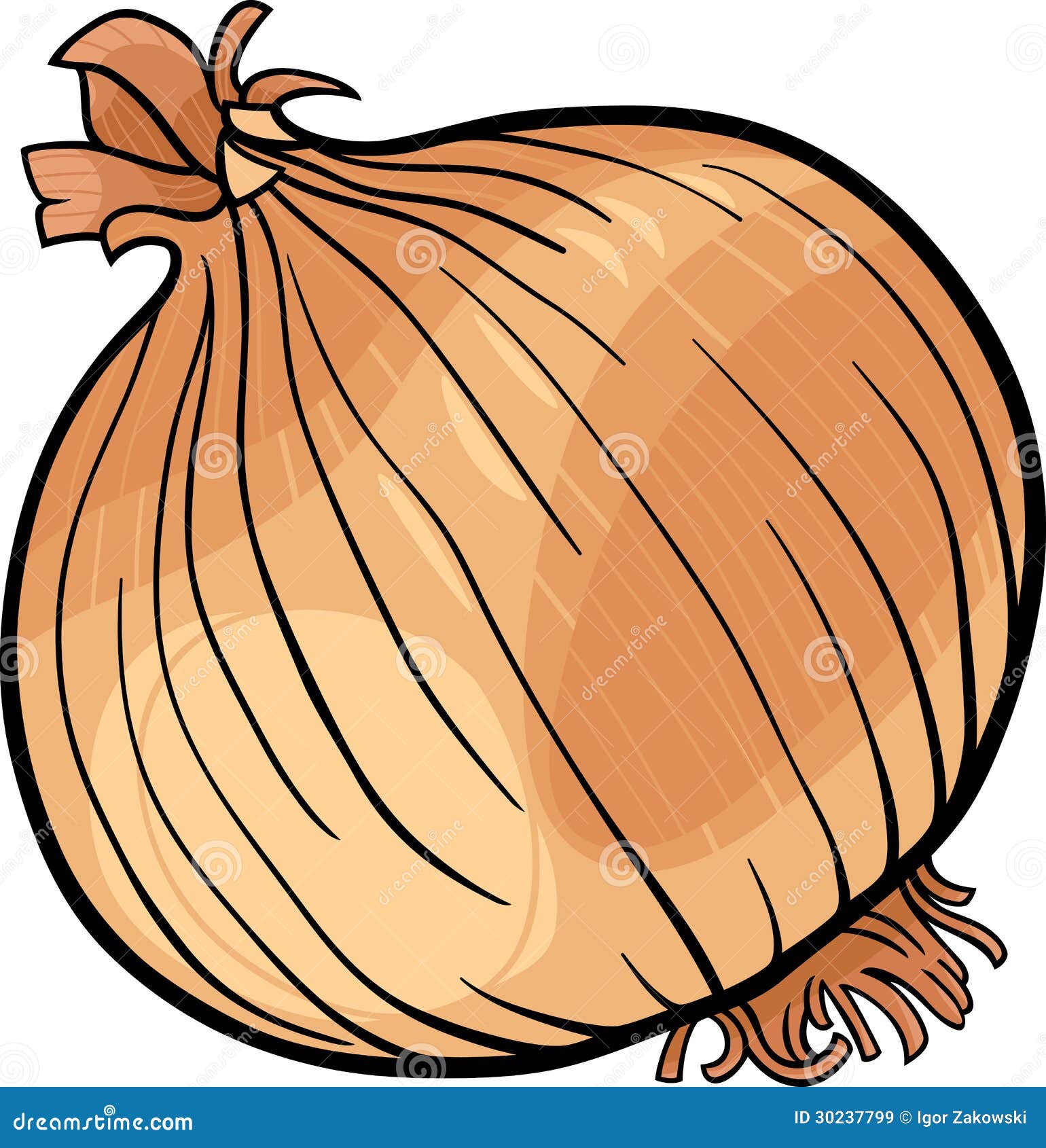 Onion Vegetable Cartoon Illustration Stock Vector - Illustration of ...