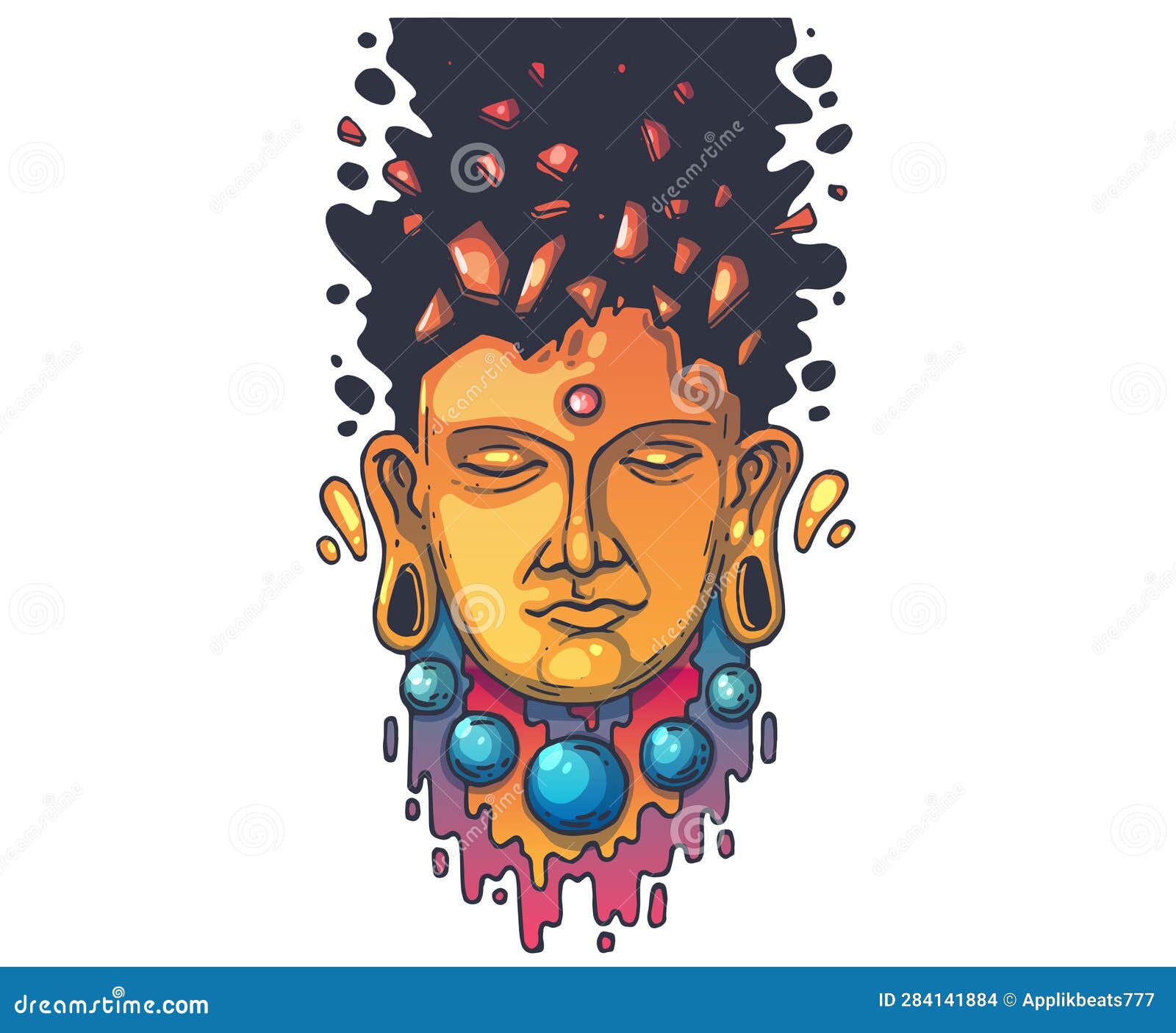 Cartoon Illustration for Print and Web. Character in the Modern Graphic ...