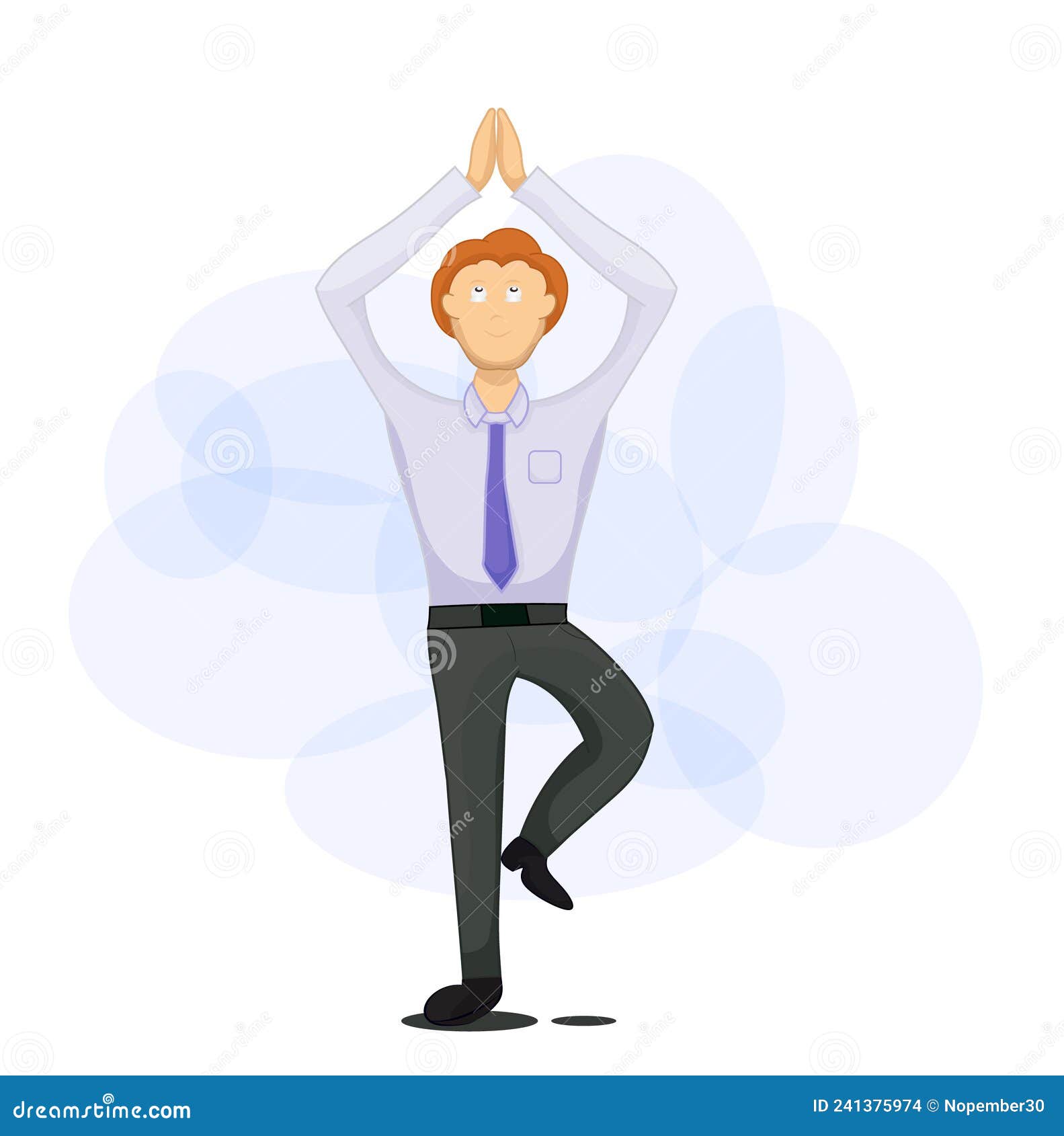 Lab Worker Doing Test Vector Illustration. Male Chemist, Researcher ...