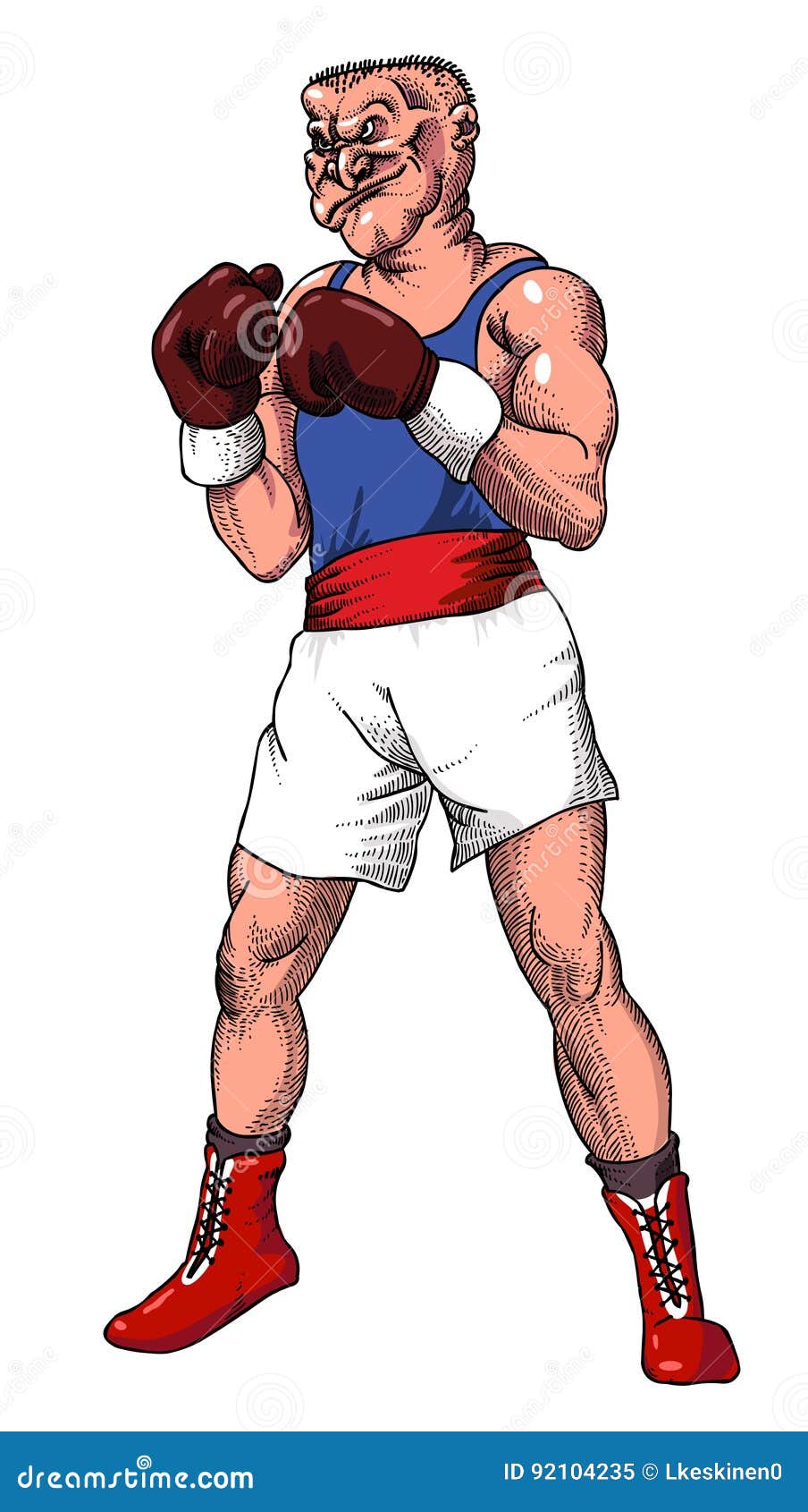 Fighter Boxer Animation