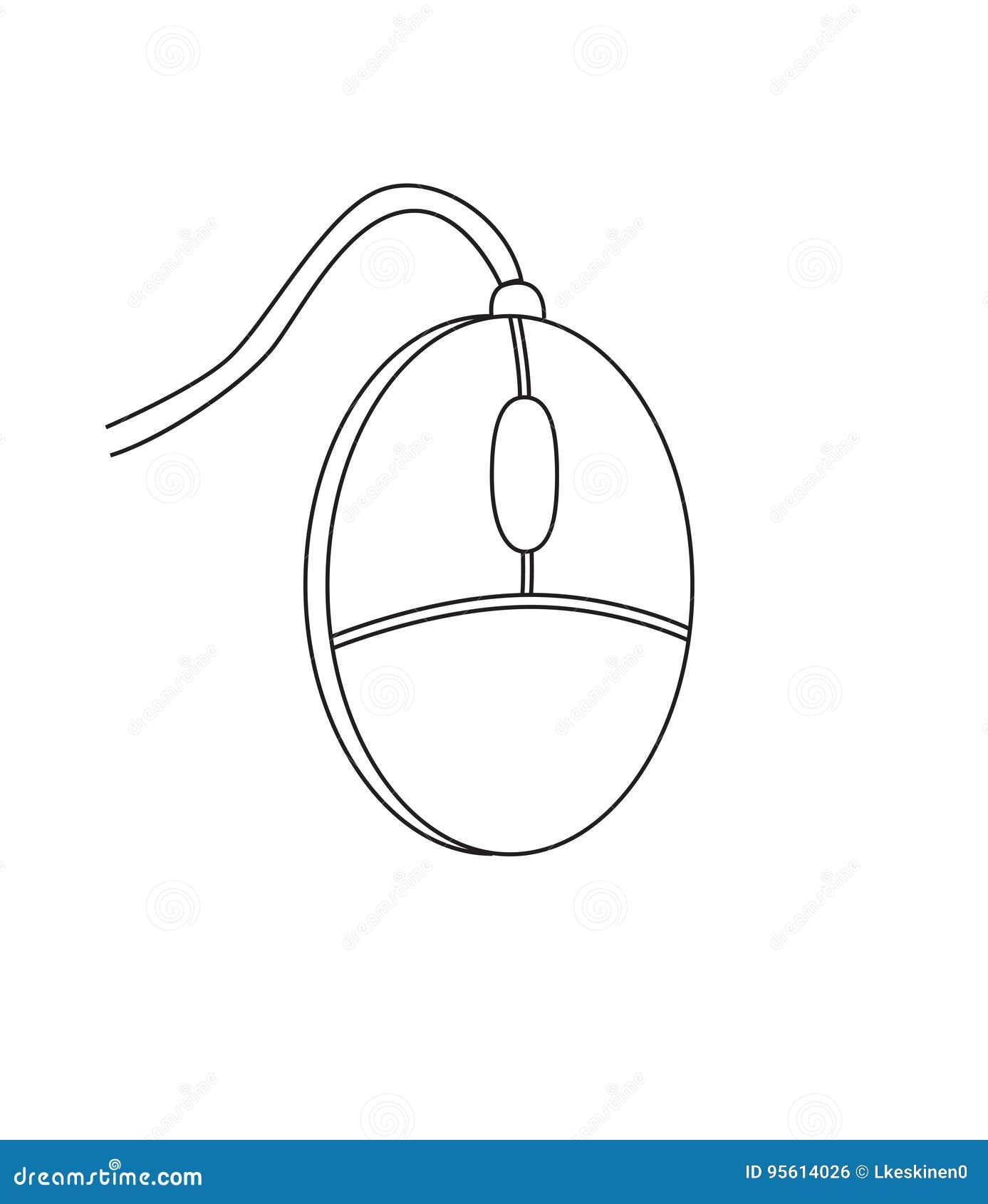 Cartoon Image of Computer Mouse Icon Stock Vector - Illustration of ...