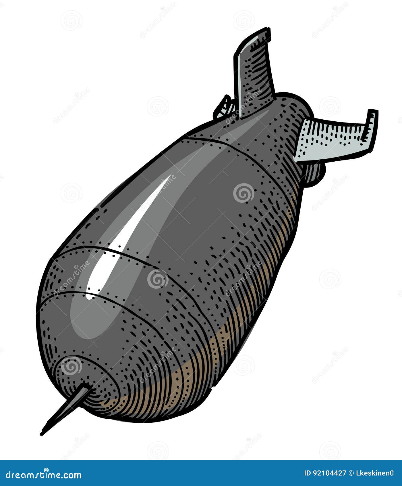 Cartoon Image of Falling Bomb Stock Vector - Illustration of falling ...
