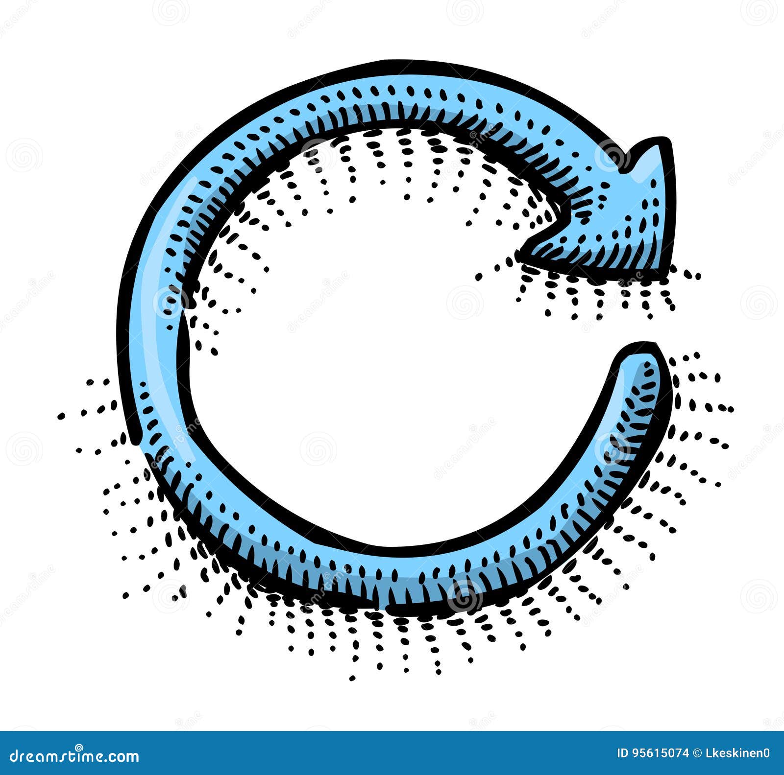 Cartoon image of Refresh stock vector. Illustration of background ...