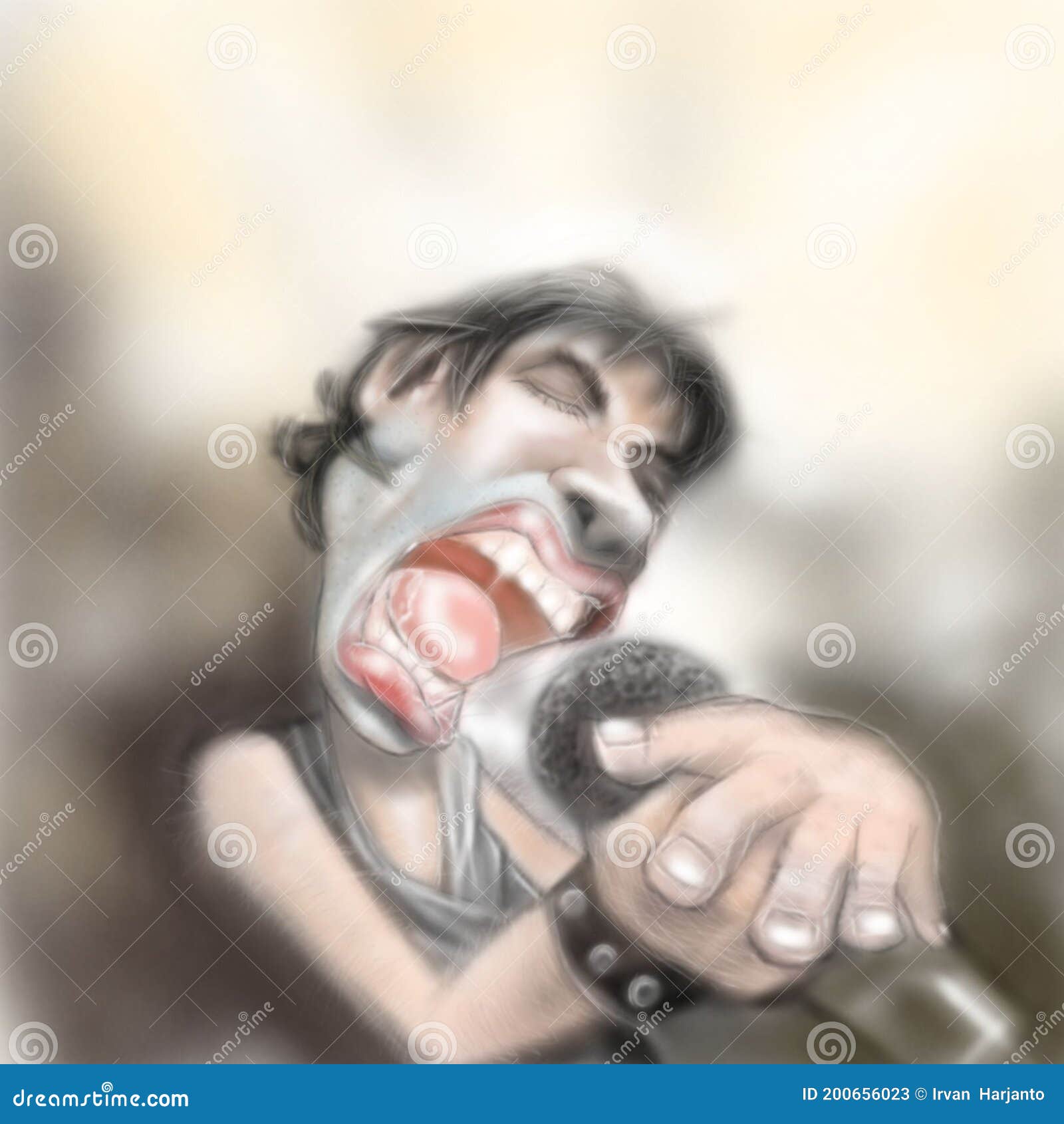 Expression Singer Stock Illustrations – 1,355 Expression Singer Stock ...