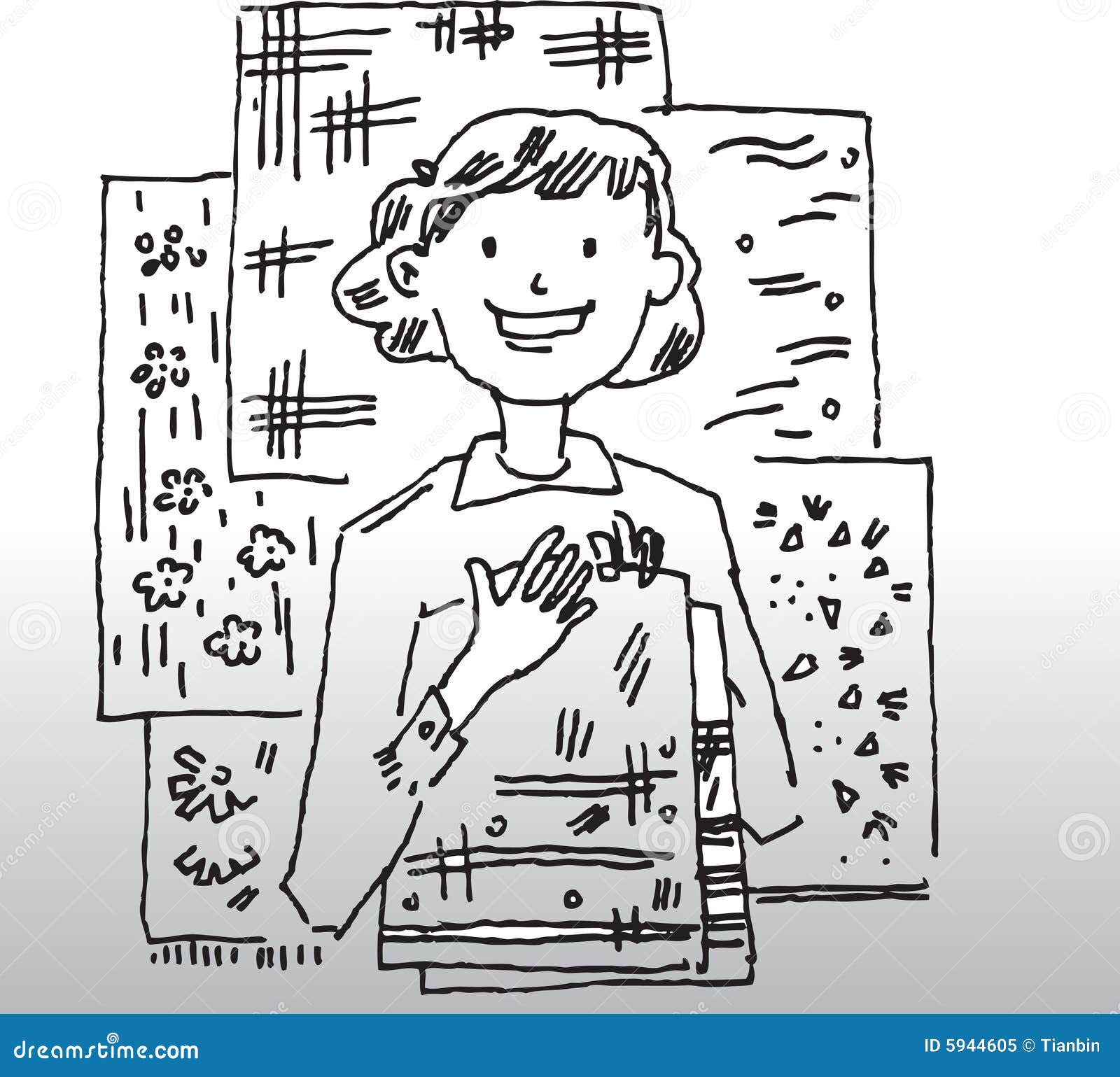 Larger Woman And Thinner Woman Cartoon Vector | CartoonDealer.com #70827227