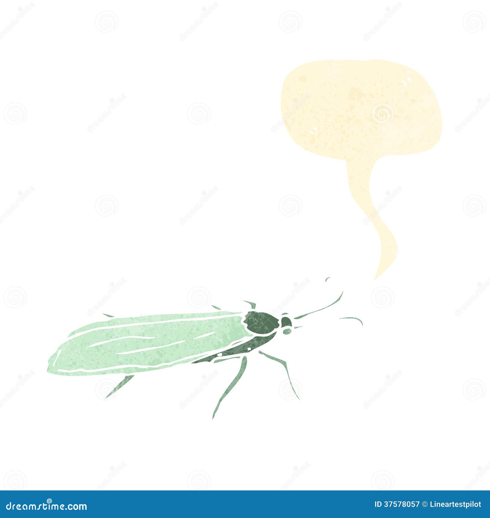 Cartoon insect stock vector. Illustration of talking - 37578057