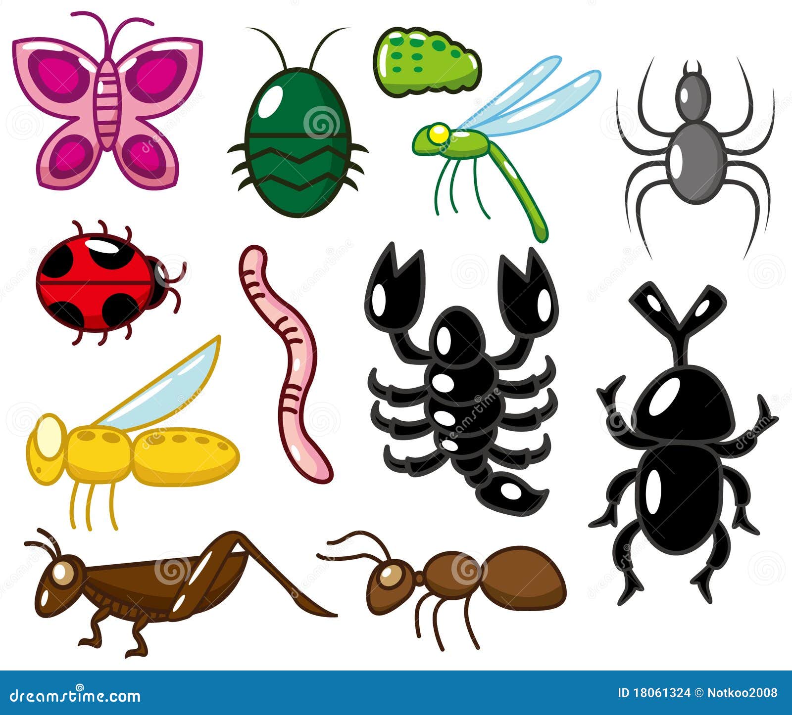 Cartoon Insect