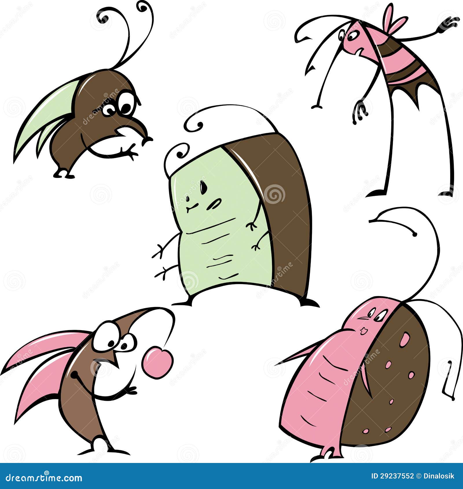 Cartoon Insects Vector Illustration | CartoonDealer.com #29237552