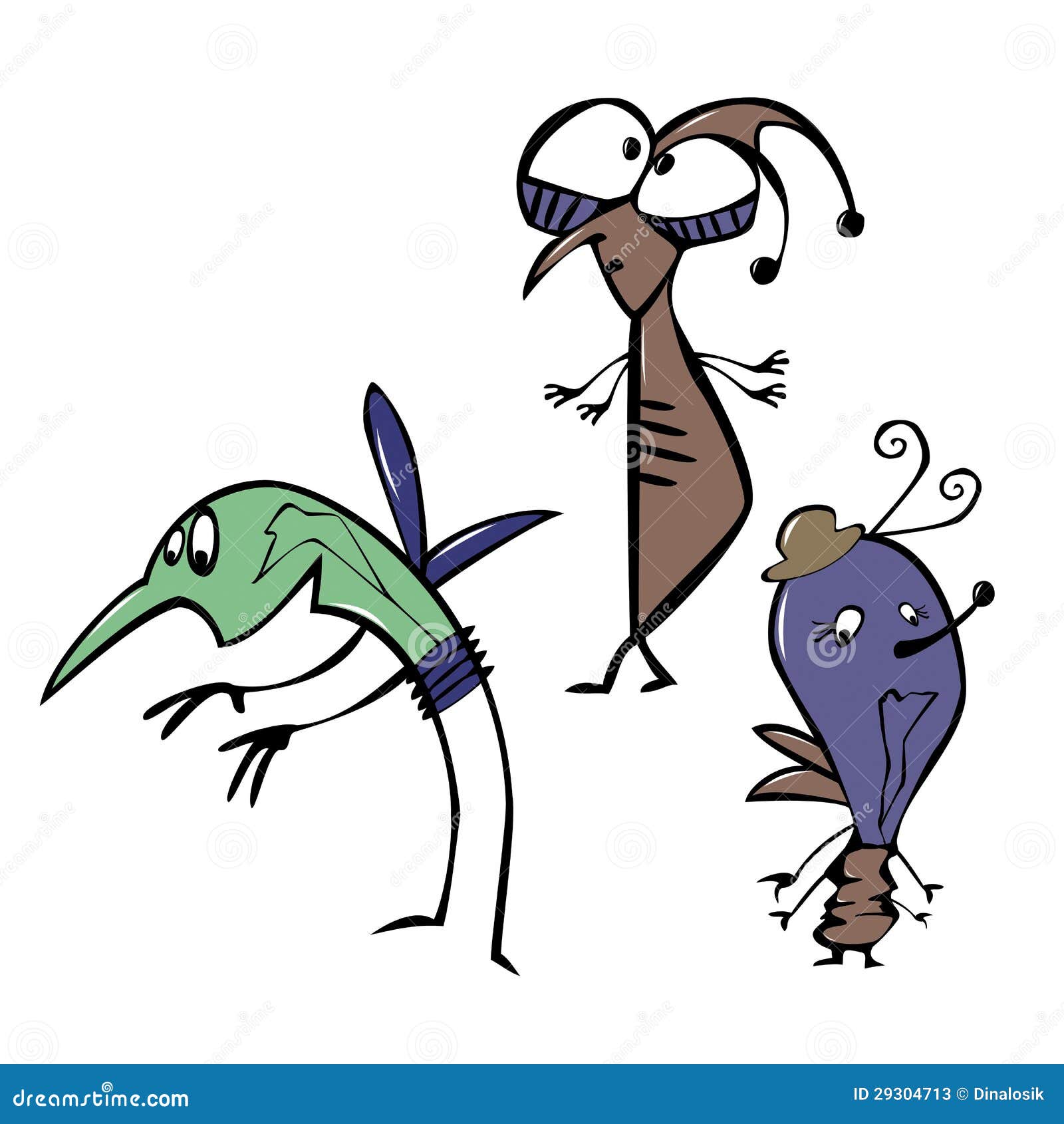 Cartoon insects bug stock vector. Illustration of cool - 29304713