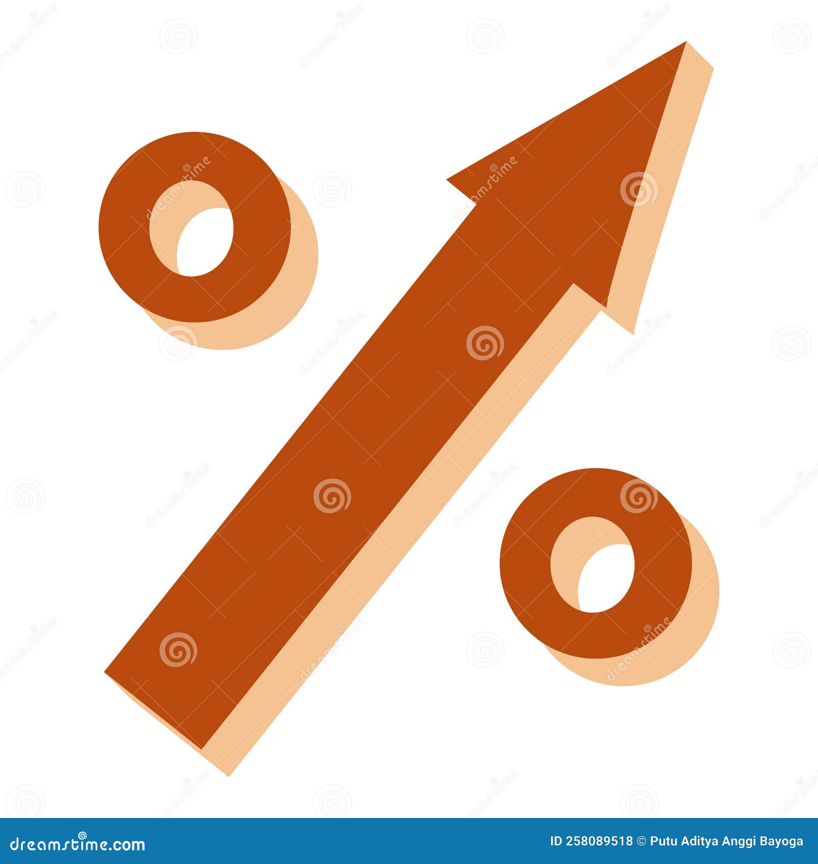 Cartoon Investment Percentage Stock Vector - Illustration of icon ...