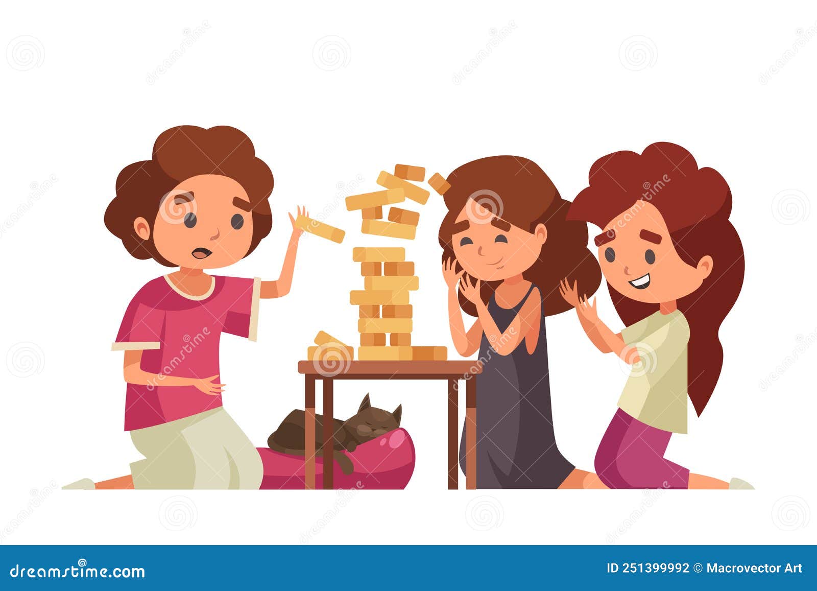 Jenga Vector Icon Isolated On Transparent Background, Jenga Tra ...