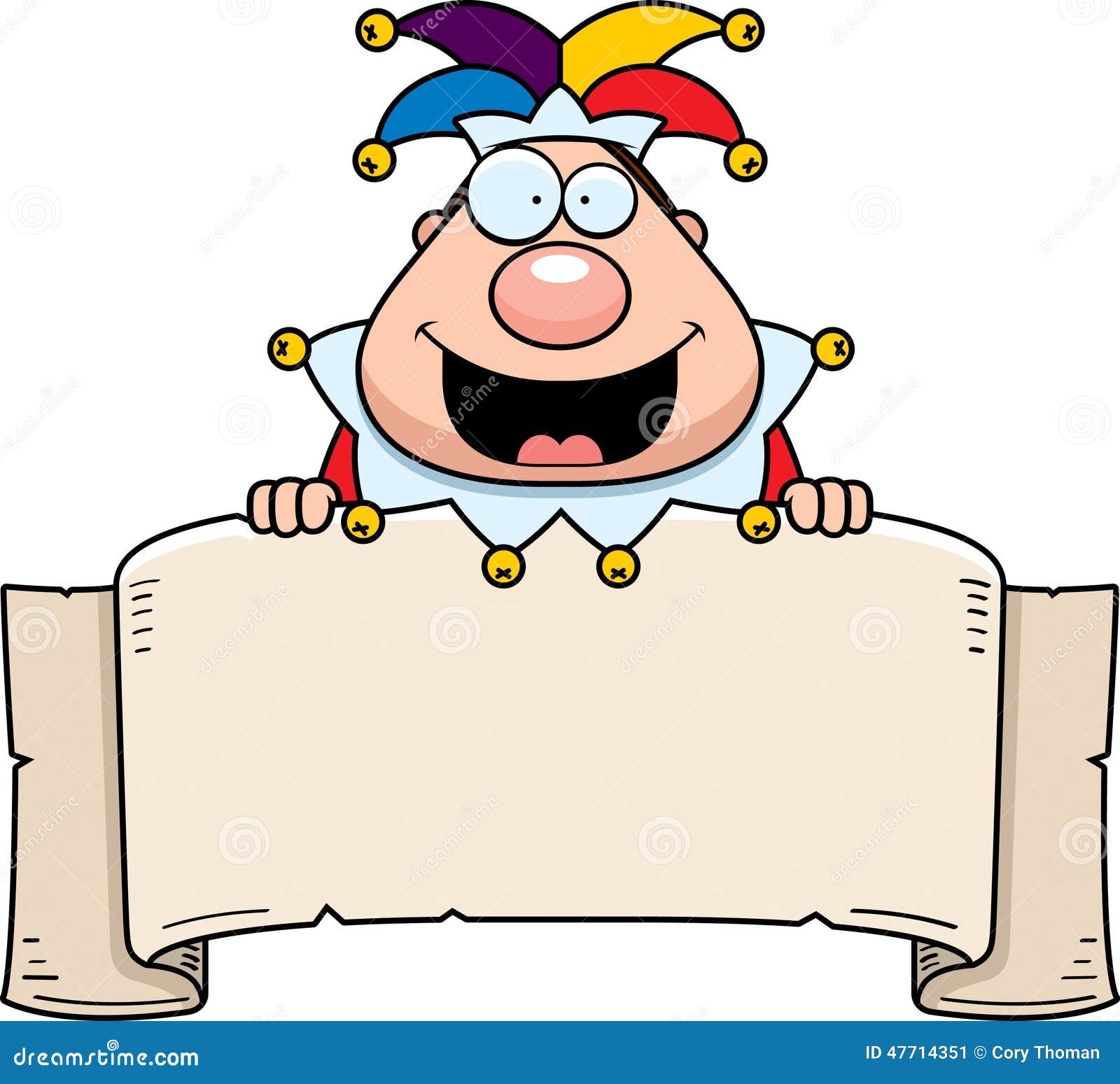 Cartoon Jester Banner Stock Illustrations – 858 Cartoon Jester Banner ...