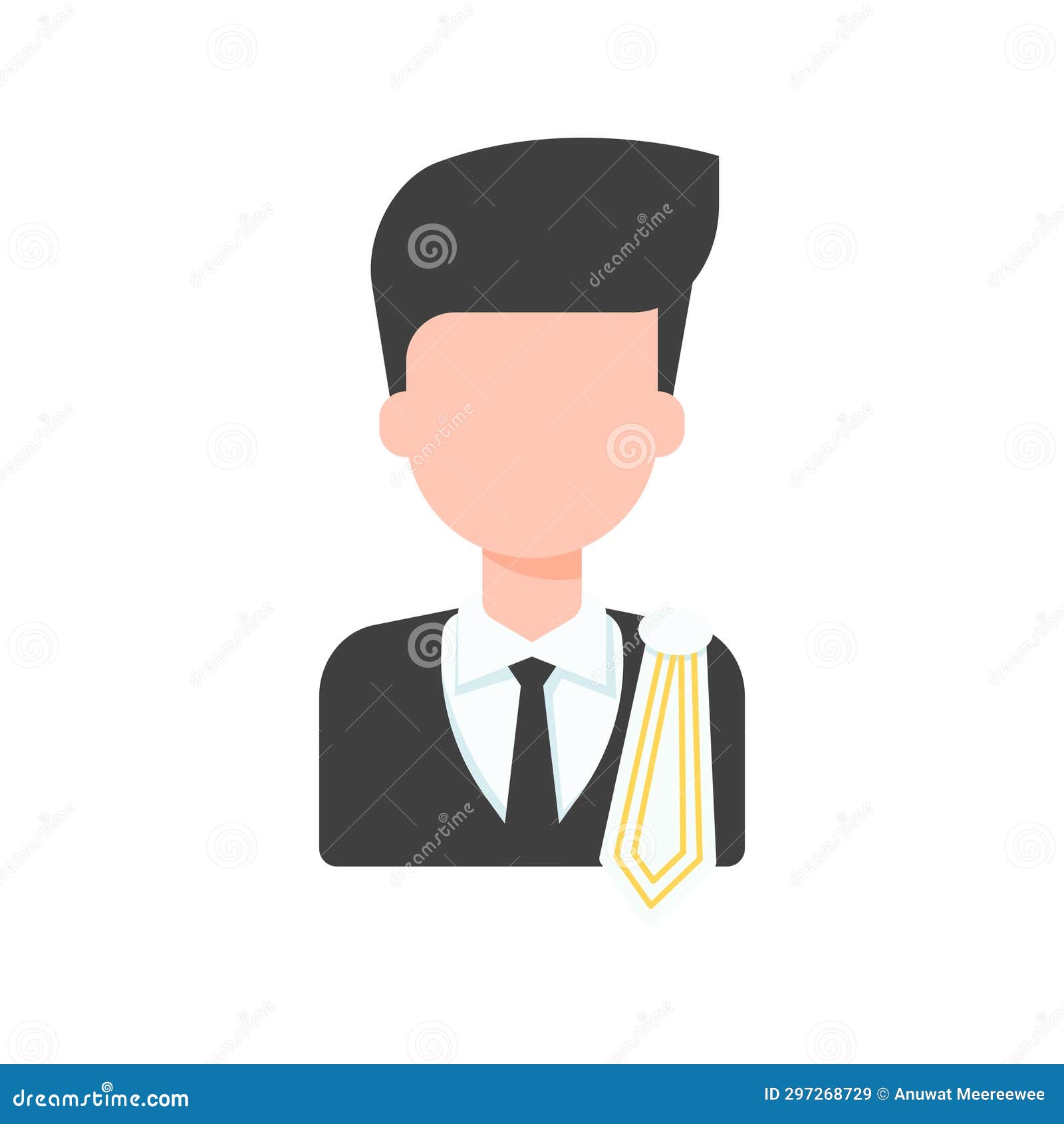 Cartoon Judge Vector Concept of Fair Judgment Stock Illustration ...