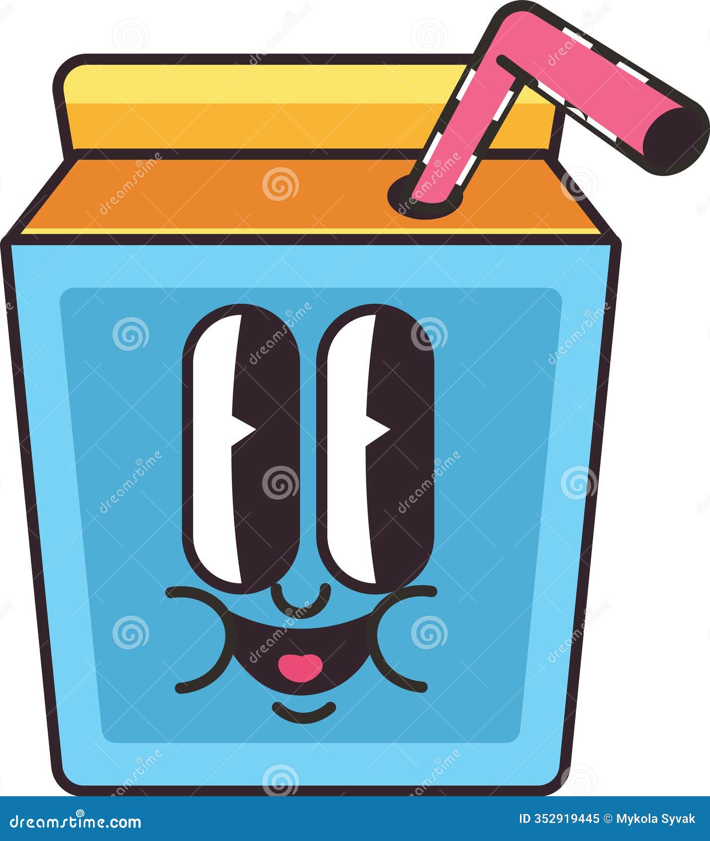 Cartoon Juice Character stock illustration. Illustration of funny ...