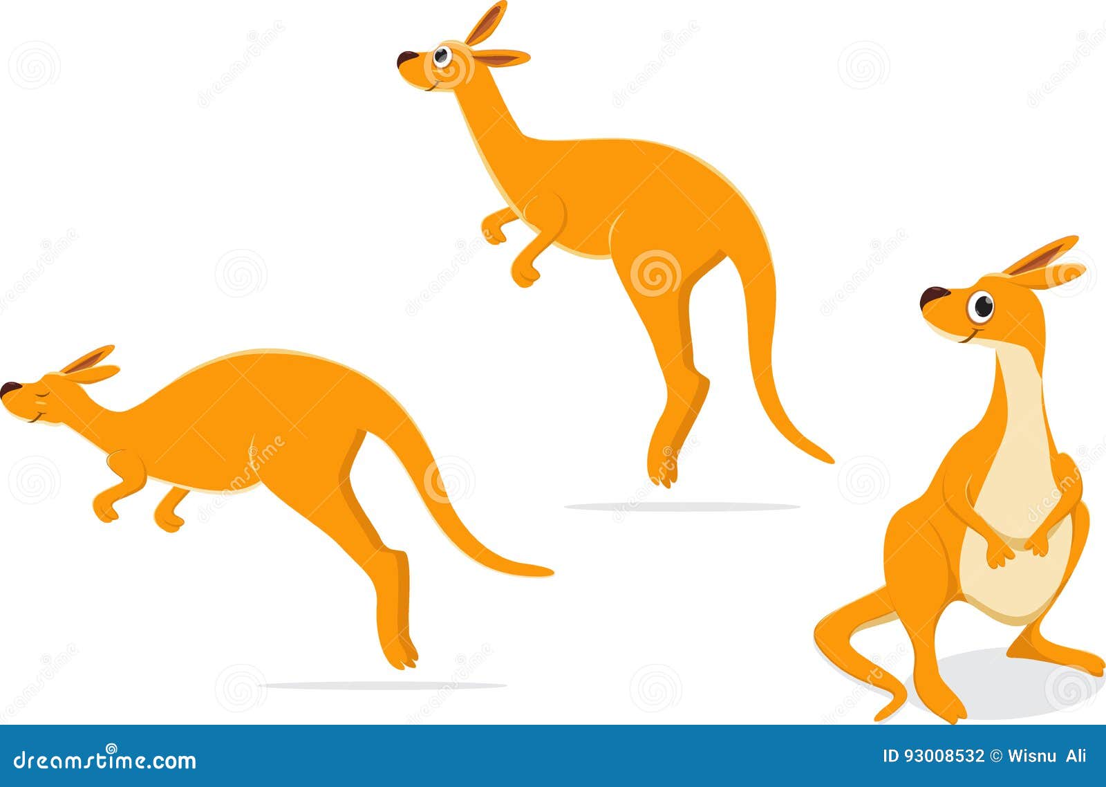 Cartoon Kangaroo. Dot To Dot Game For Kids | CartoonDealer.com #111649753