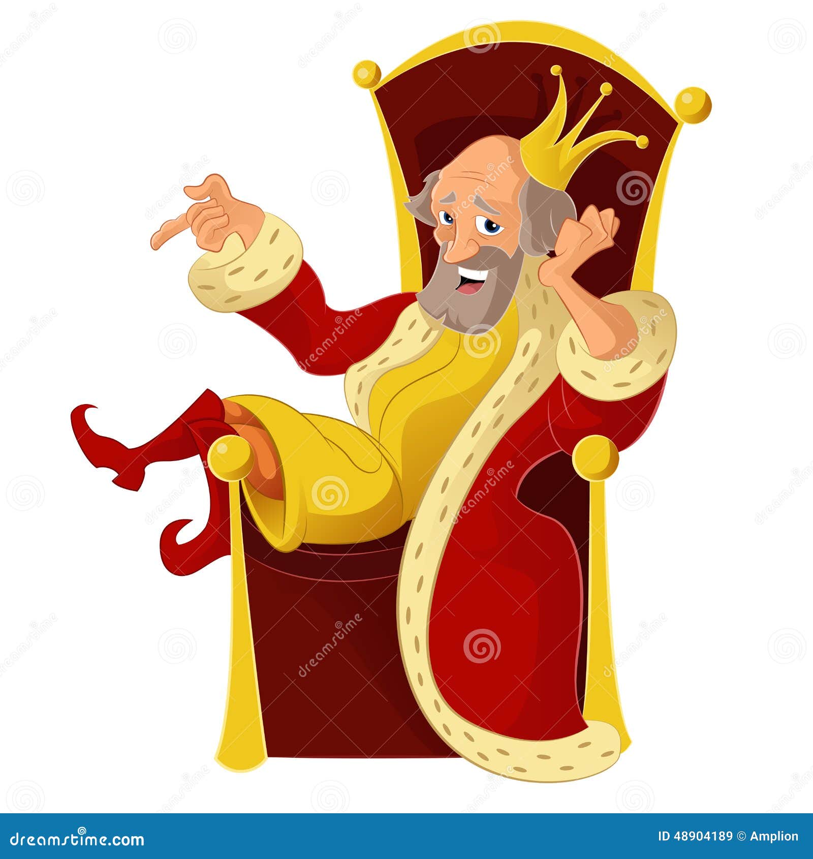 Cartoon King Stock Vector - Image: 48904189