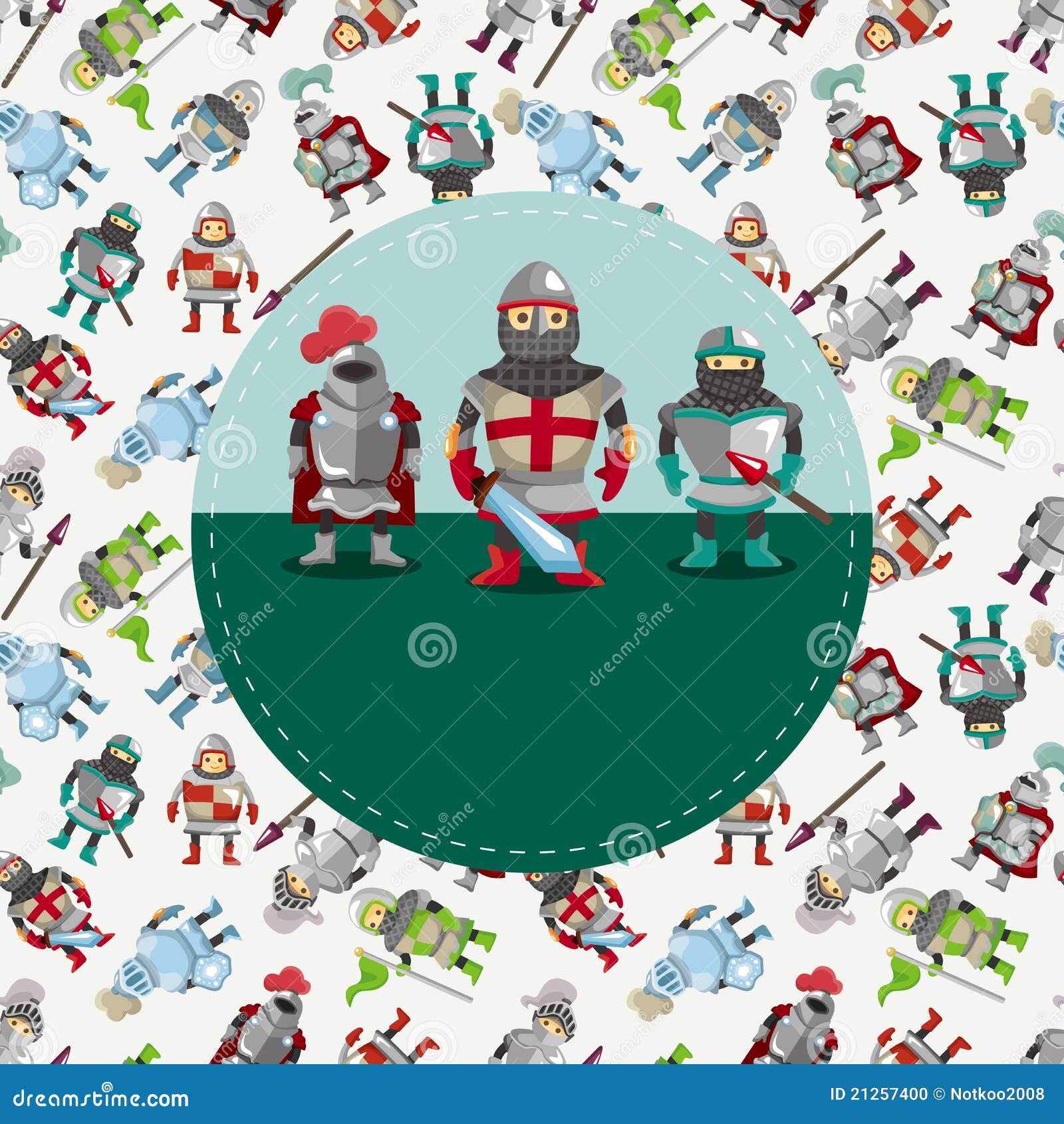 Cartoon knight card stock vector. Illustration of birthday - 21257400