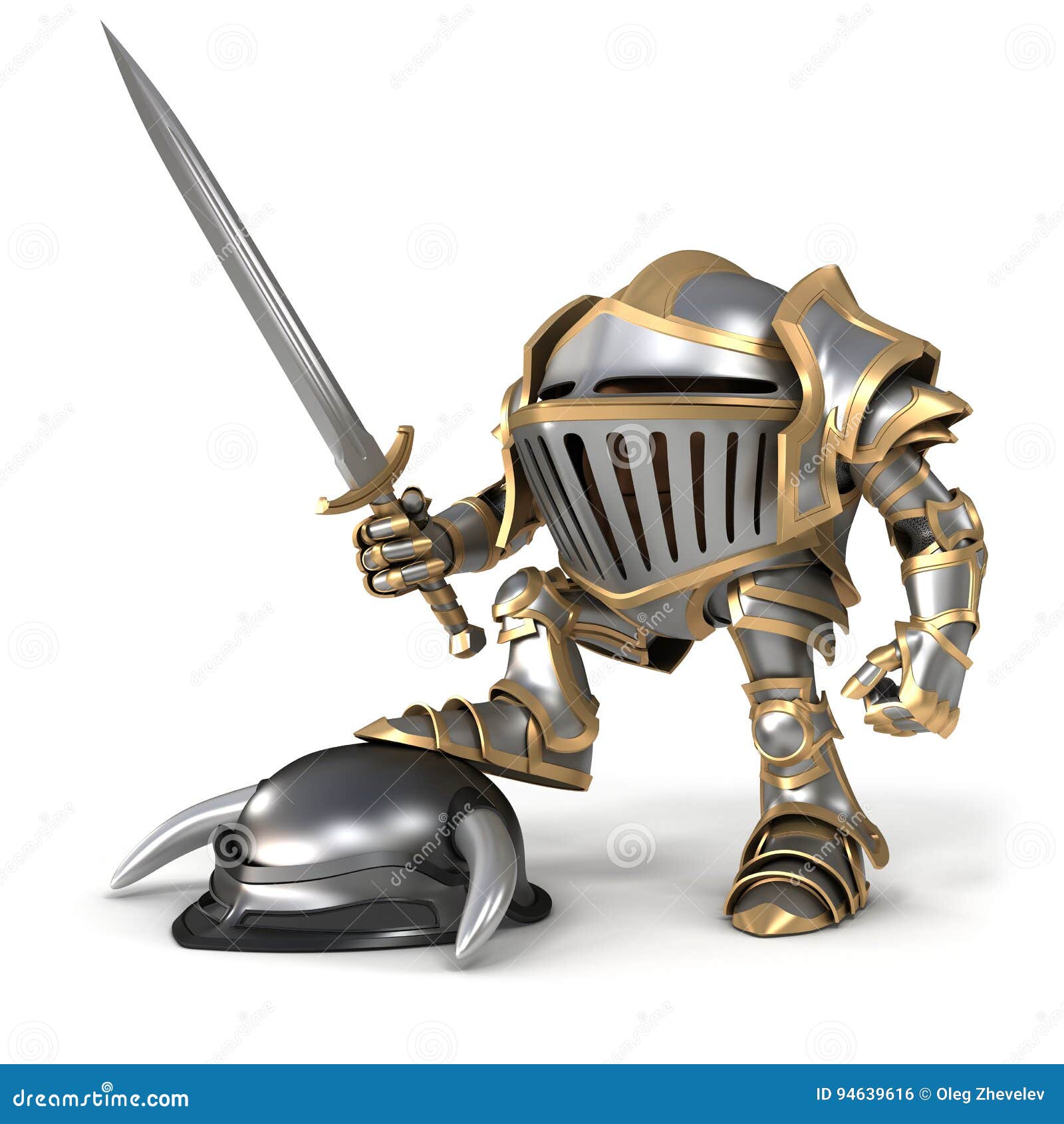 Cartoon Knight Conqueror Stock Photography | CartoonDealer.com #94639616