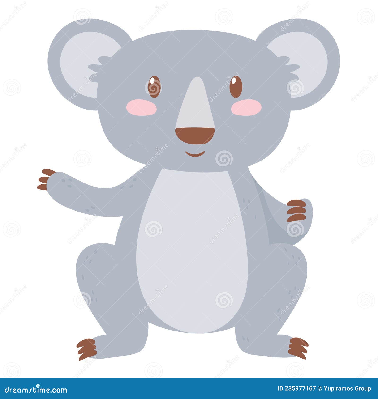 Cartoon koala cute stock vector. Illustration of australia - 235977167
