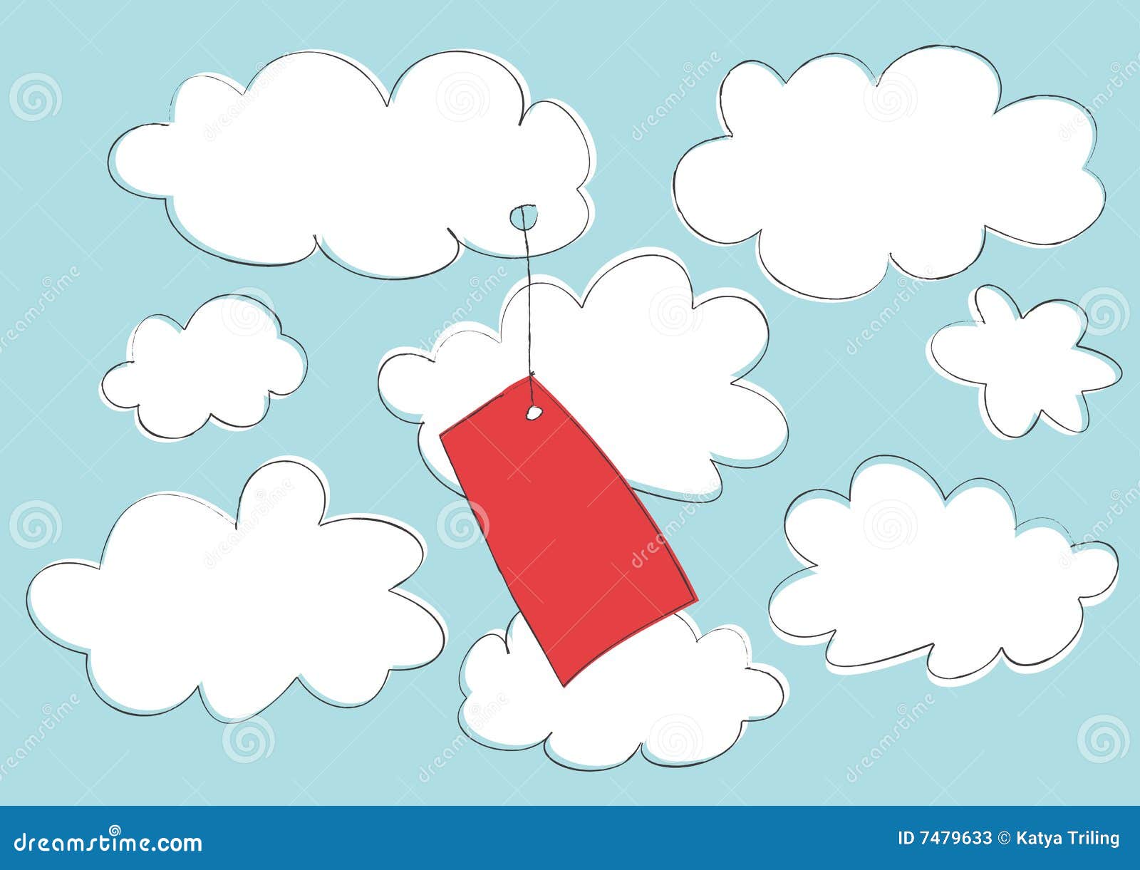 Cartoon Label. Vector Illustration | CartoonDealer.com #74606682