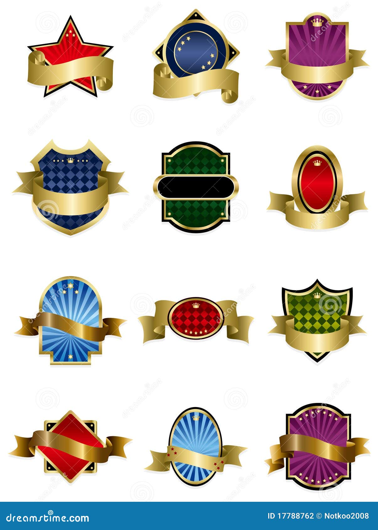 Cartoon label icon stock vector. Illustration of emblem - 17788762