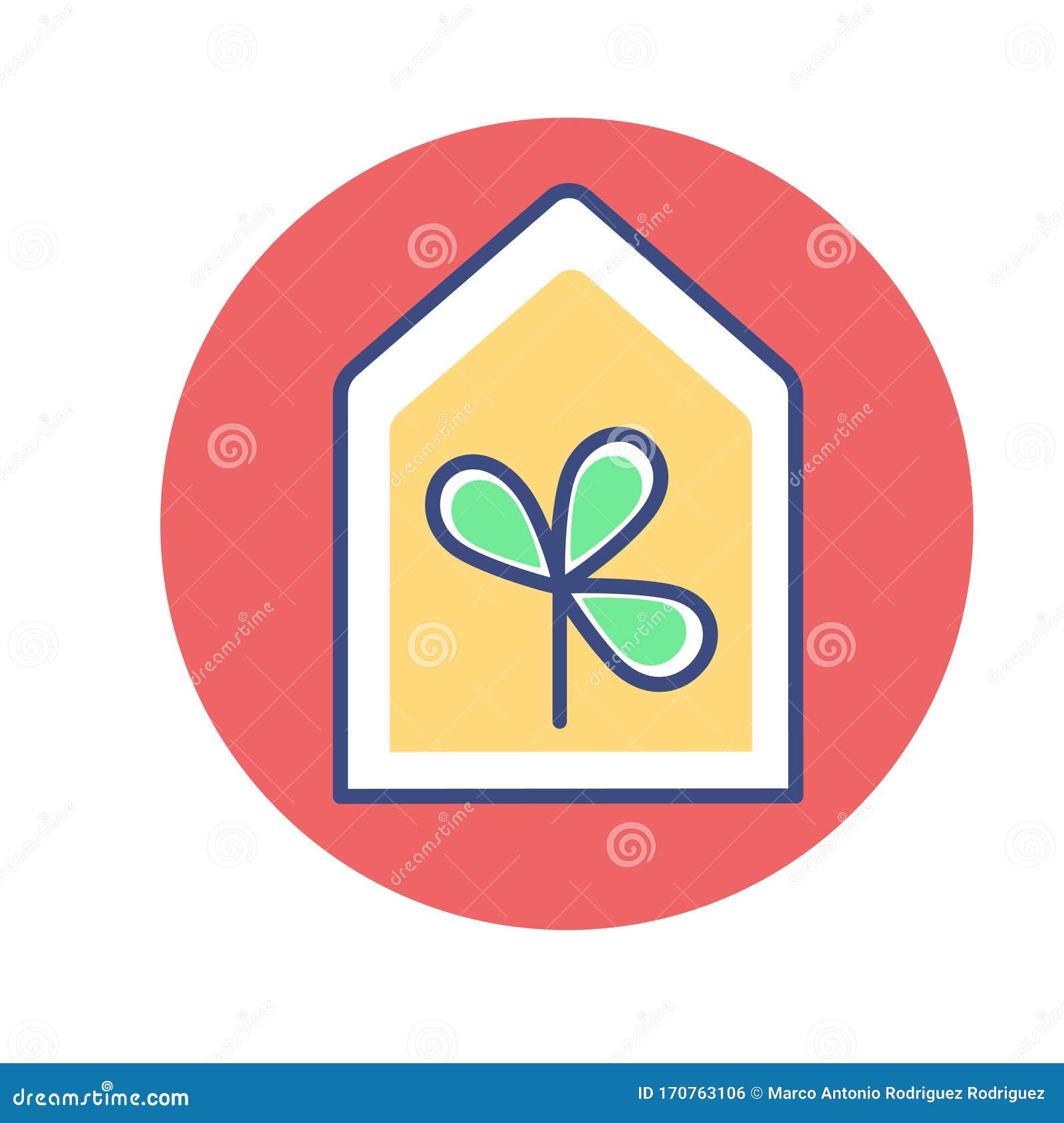 Cartoon Label Leaf Icon Emoji Illustration Isolated Stock Illustration ...
