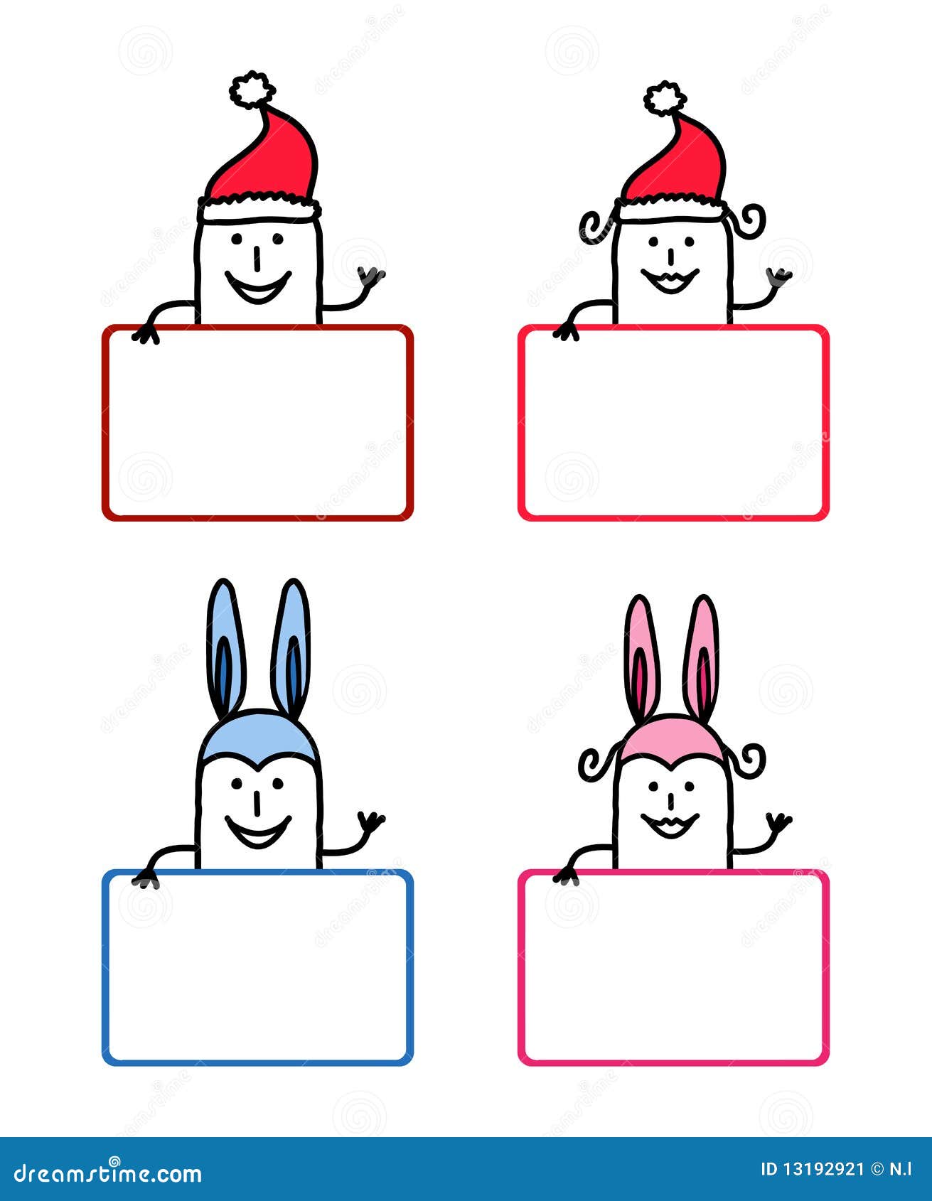 Cartoon labels 3 stock illustration. Illustration of visit - 13192921