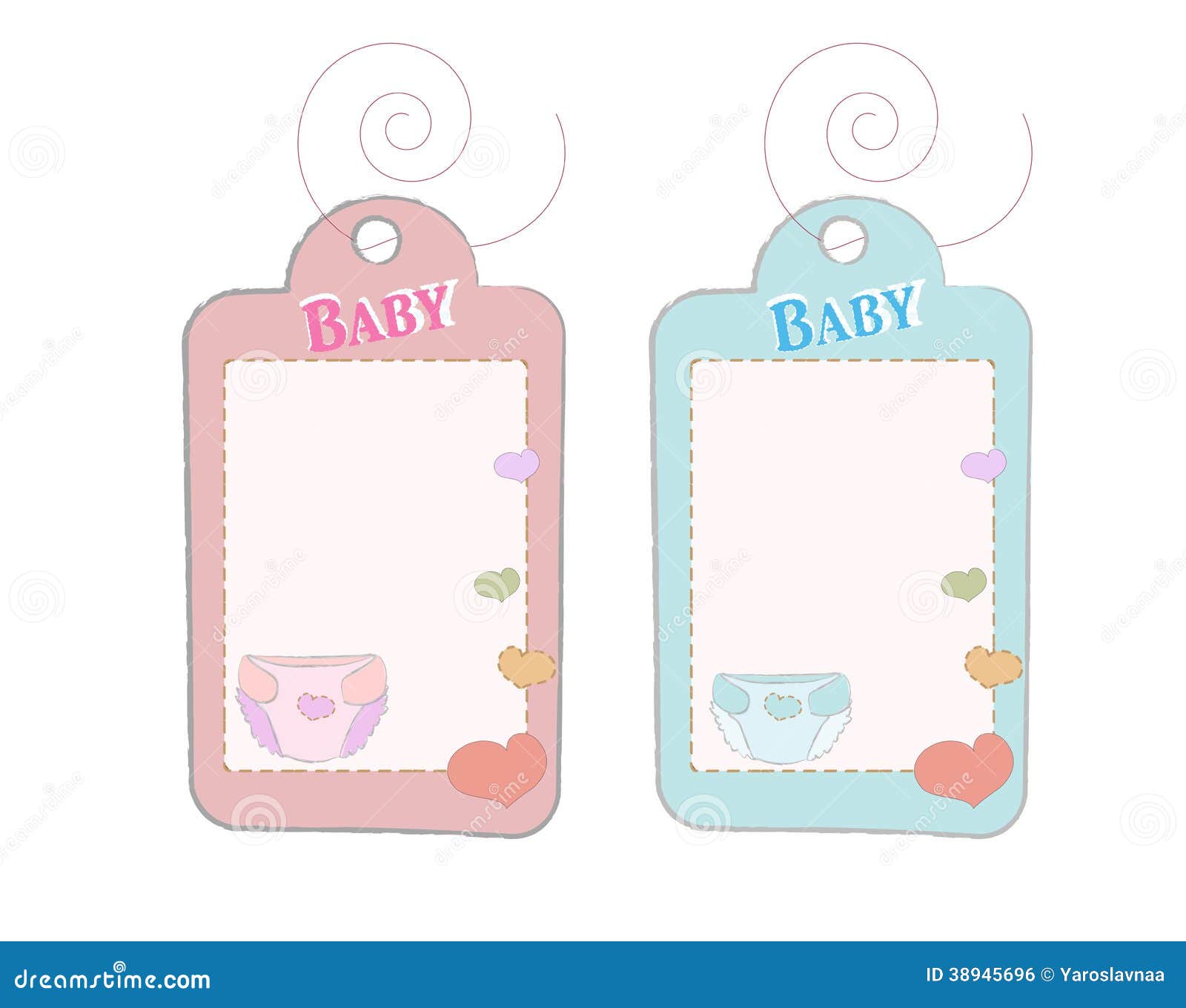 Cartoon Labels Set Isolated Transparent Background | CartoonDealer.com ...