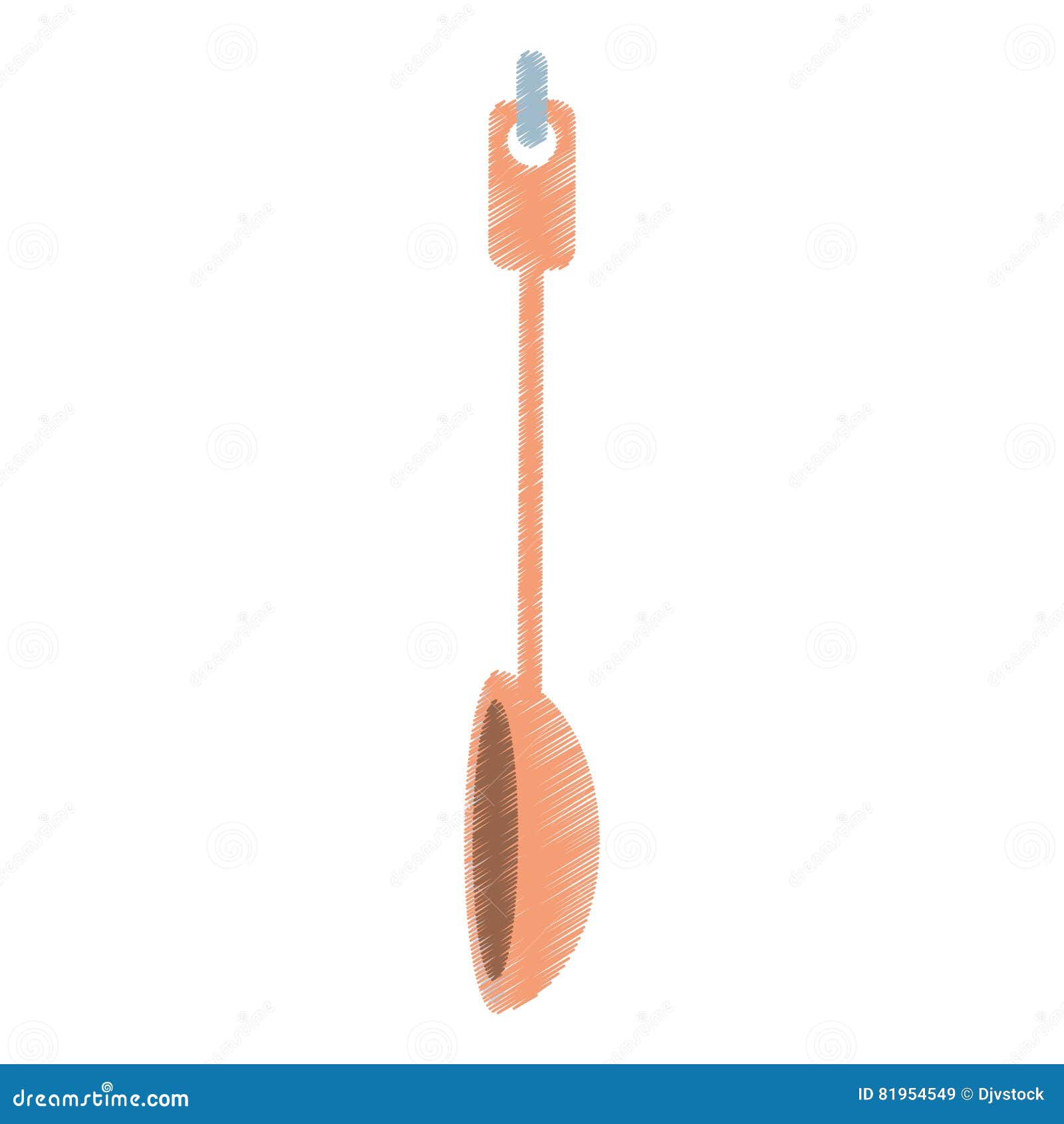 Cartoon ladle cook kitchen stock vector. Illustration of sign - 81954549