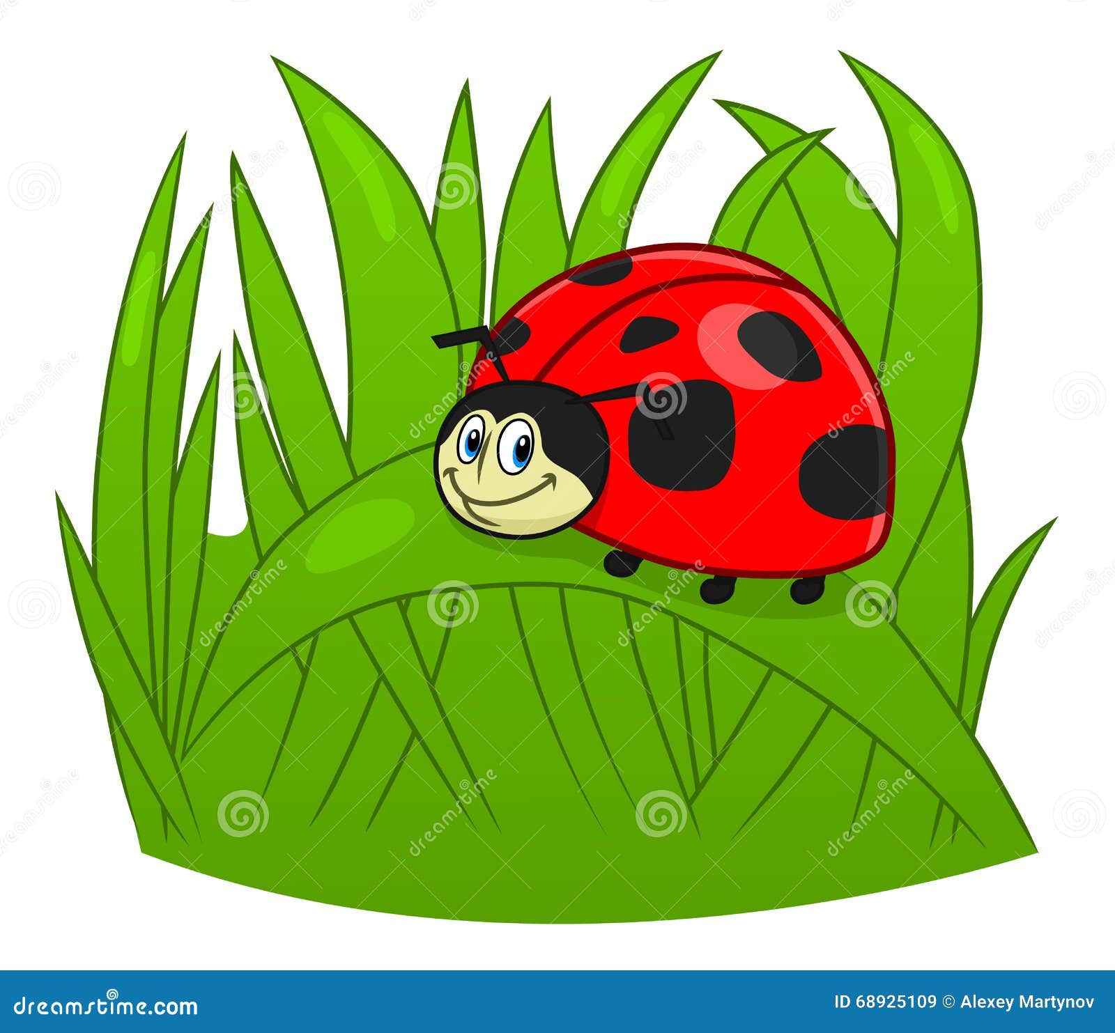 Cartoon Ladybug | CartoonDealer.com #68925109