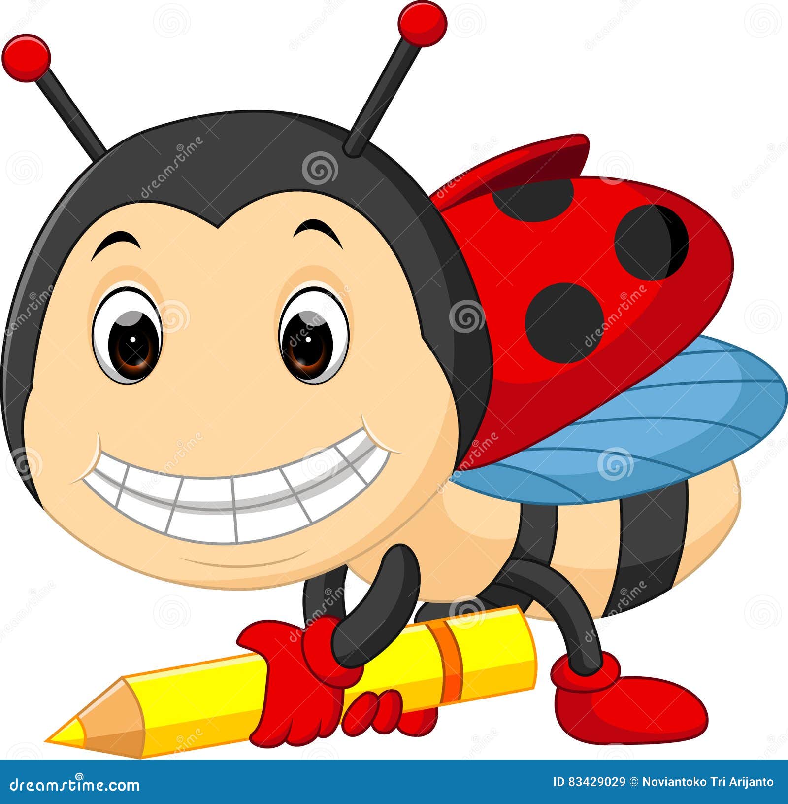 Ladybug Holding Stock Illustrations – 367 Ladybug Holding Stock ...