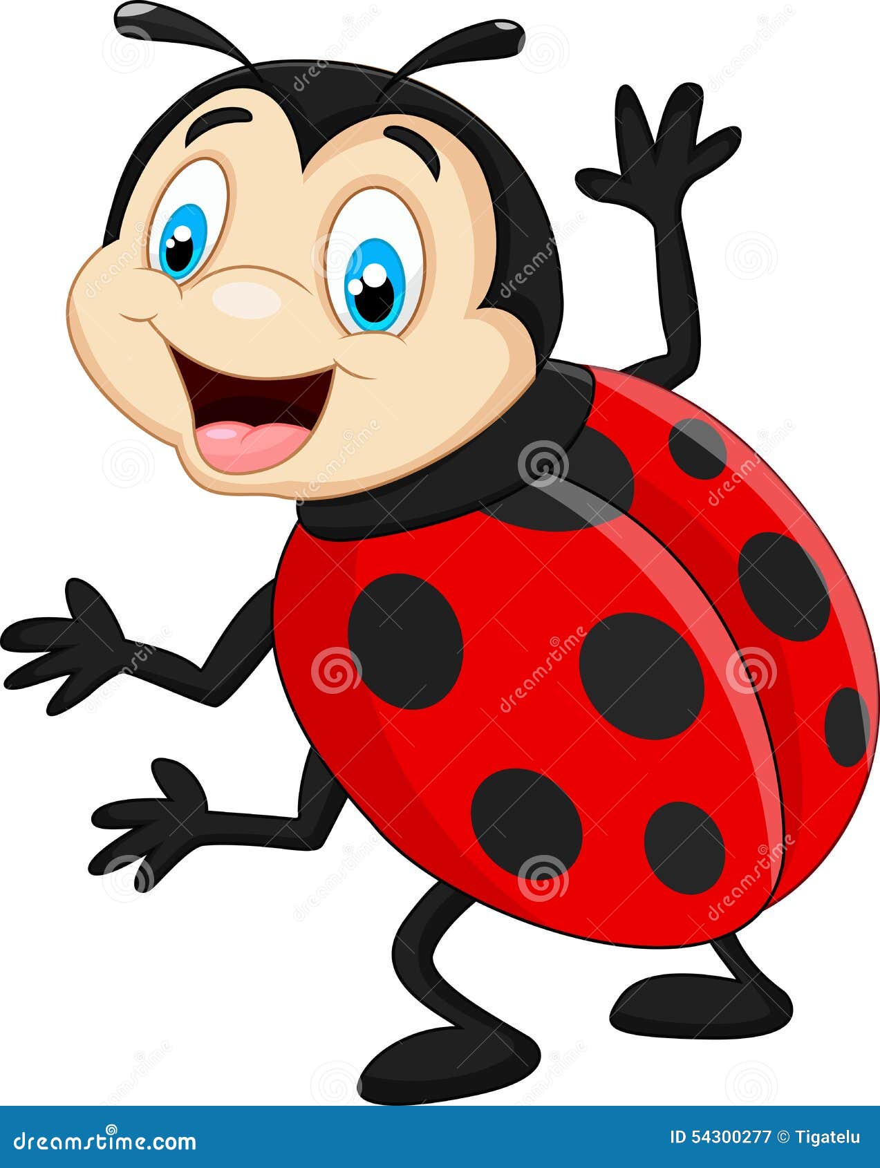 Cartoon Ladybug Illustration , Vector Icon | CartoonDealer.com #53101318 Cartoon Ladybug Illustration , Vector Icon | CartoonDealer.com #53101318