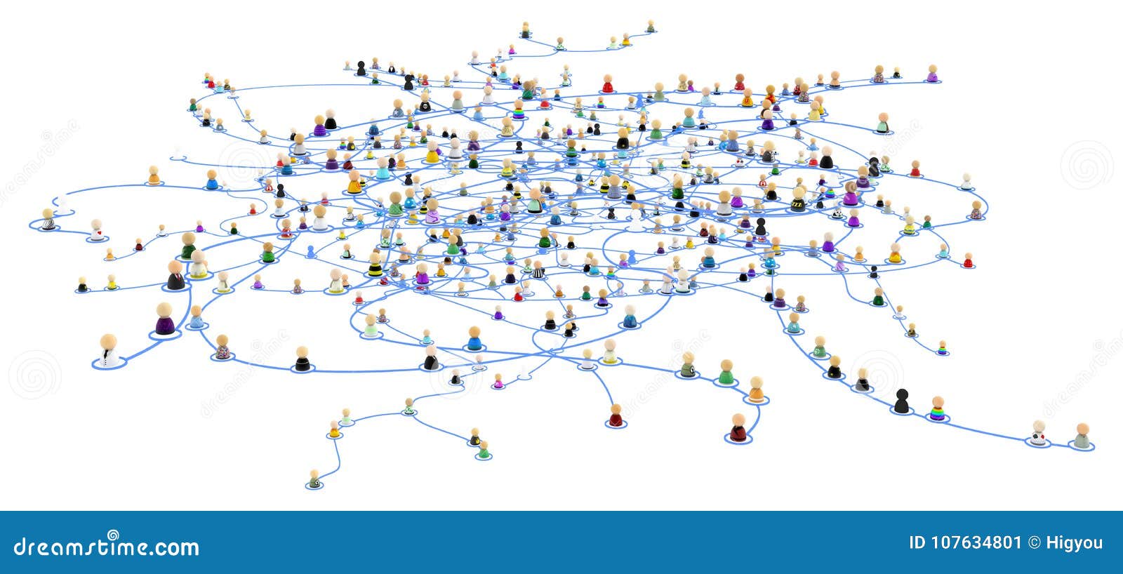 Cartoon Layered Network Isolated Stock Illustration - Illustration of ...