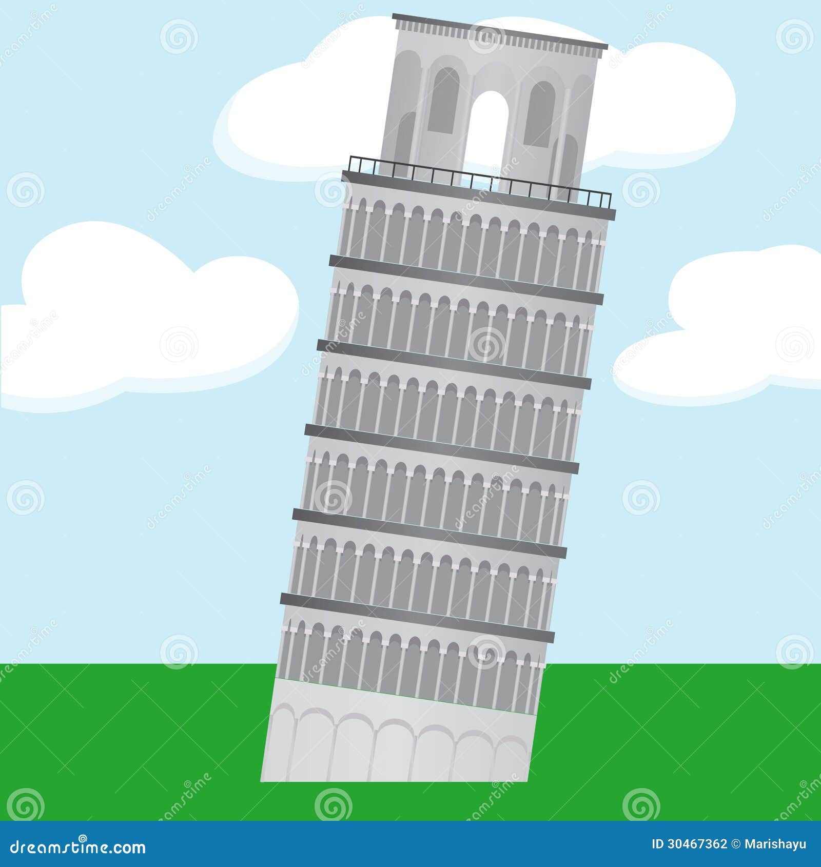Cartoon tower
