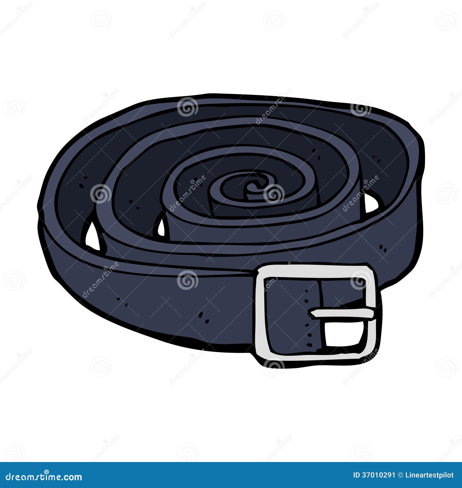 Cartoon leather belt stock illustration. Illustration of funny - 37010291