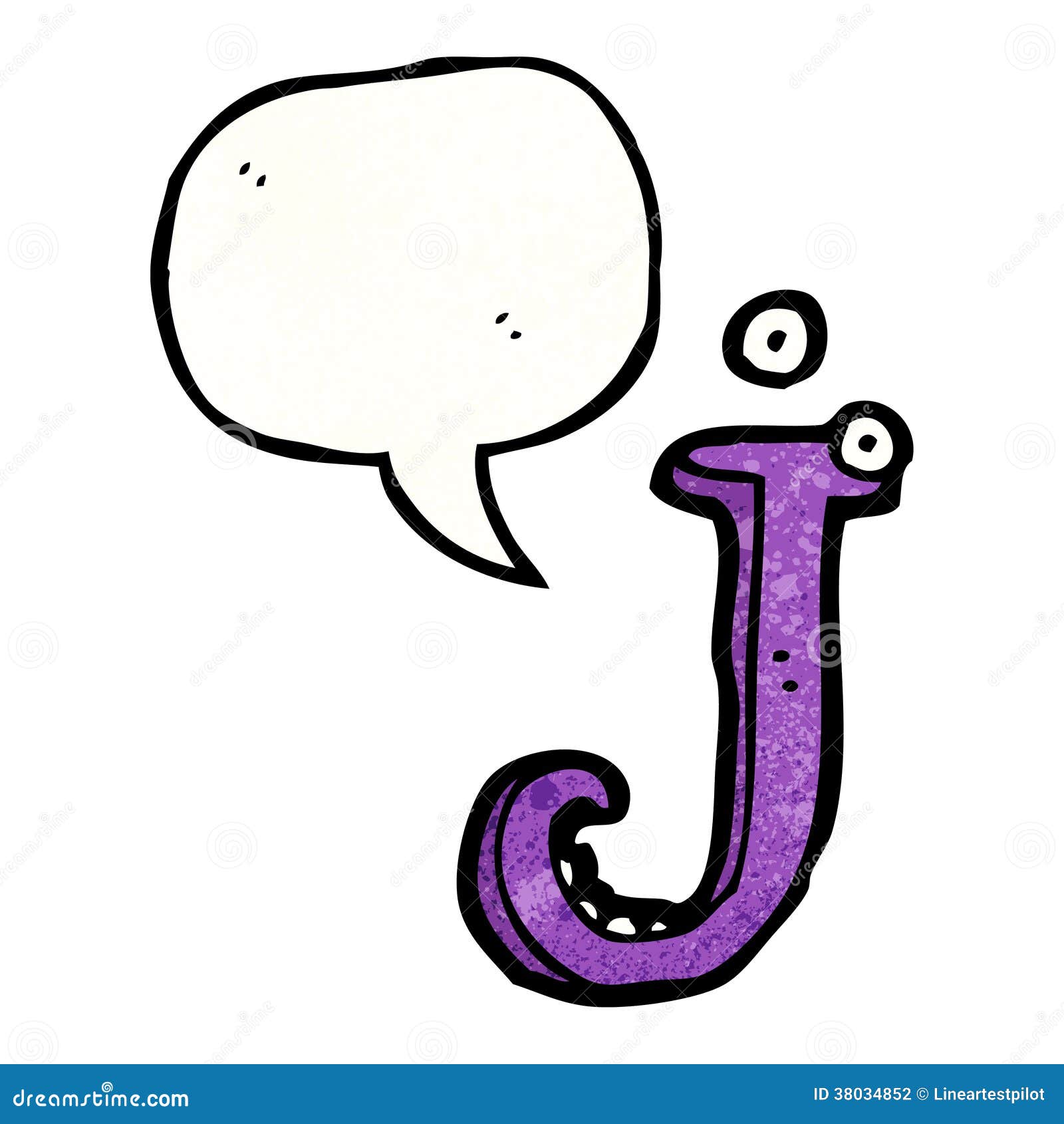 Cartoon letter j stock vector. Illustration of - 38034852
