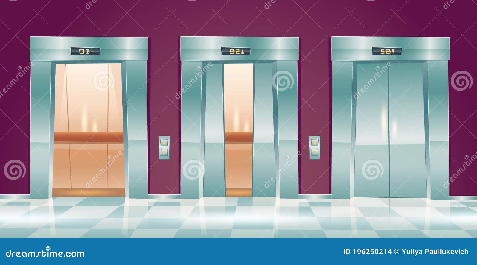 Empty Elevator Clipart