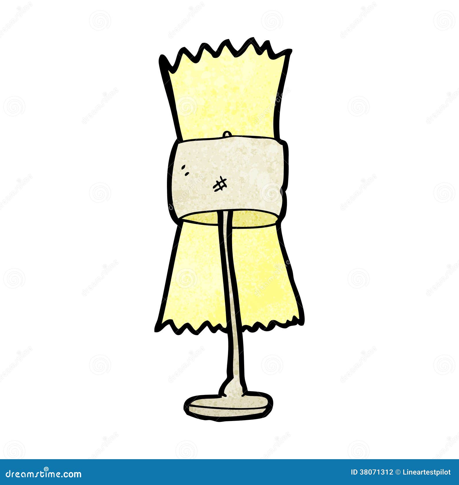 Cartoon light stock illustration. Illustration of hand - 38071312