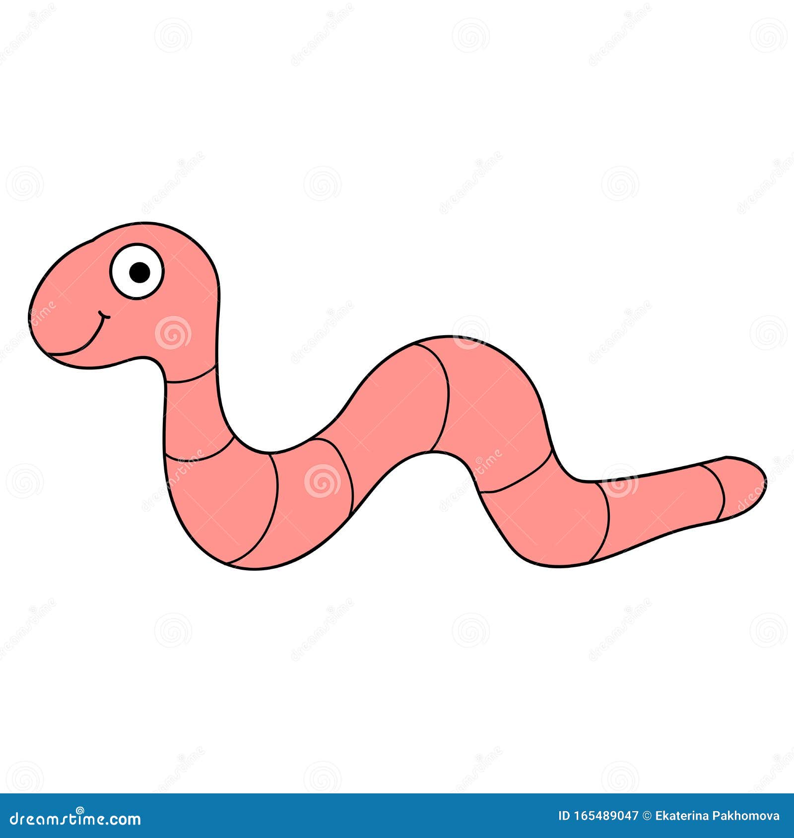 Cartoon Linear Letters Icons Vector Illustration | CartoonDealer.com ...