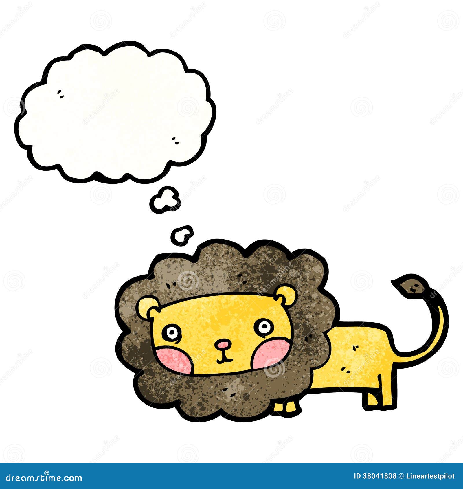Cartoon lion stock vector. Illustration of traditional - 38041808