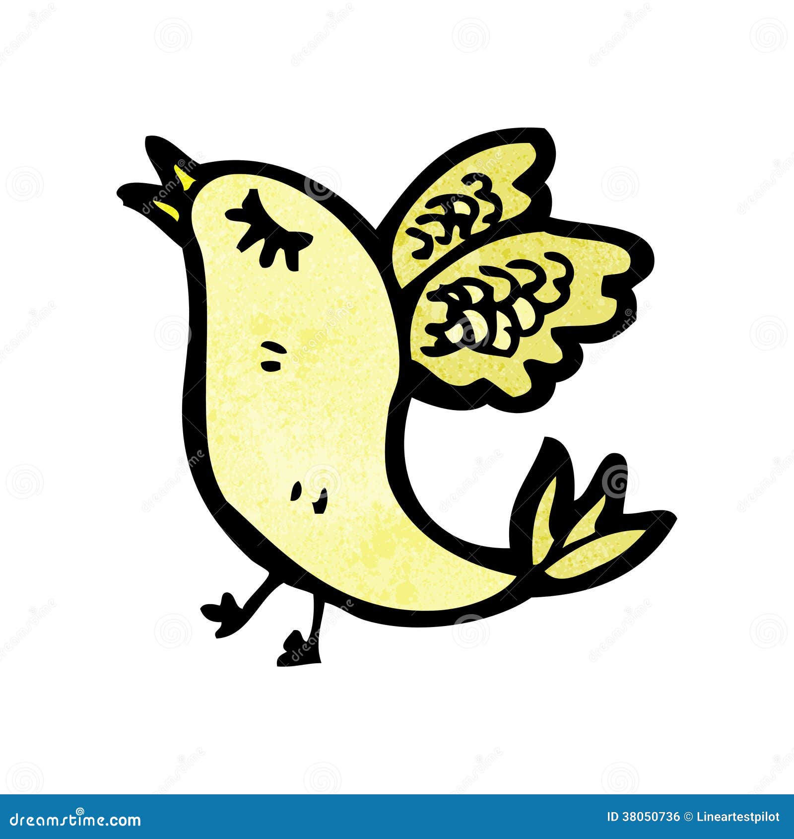 Cartoon little bird stock vector. Illustration of cartoon - 38050736