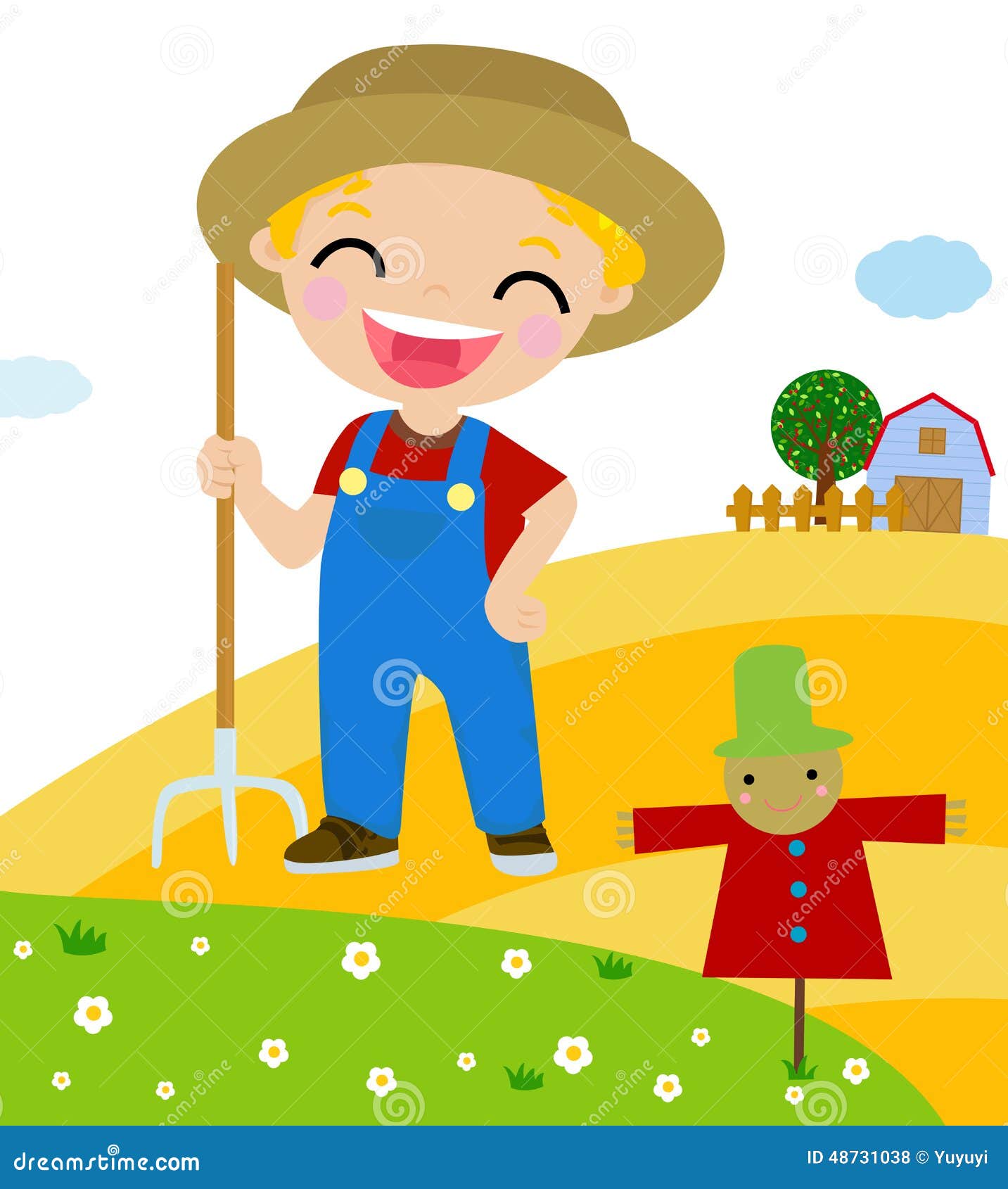 Cartoon Little Farmer Cartoon Vector | CartoonDealer.com #31973037 Cartoon Little Farmer Cartoon Vector | CartoonDealer.com #31973037