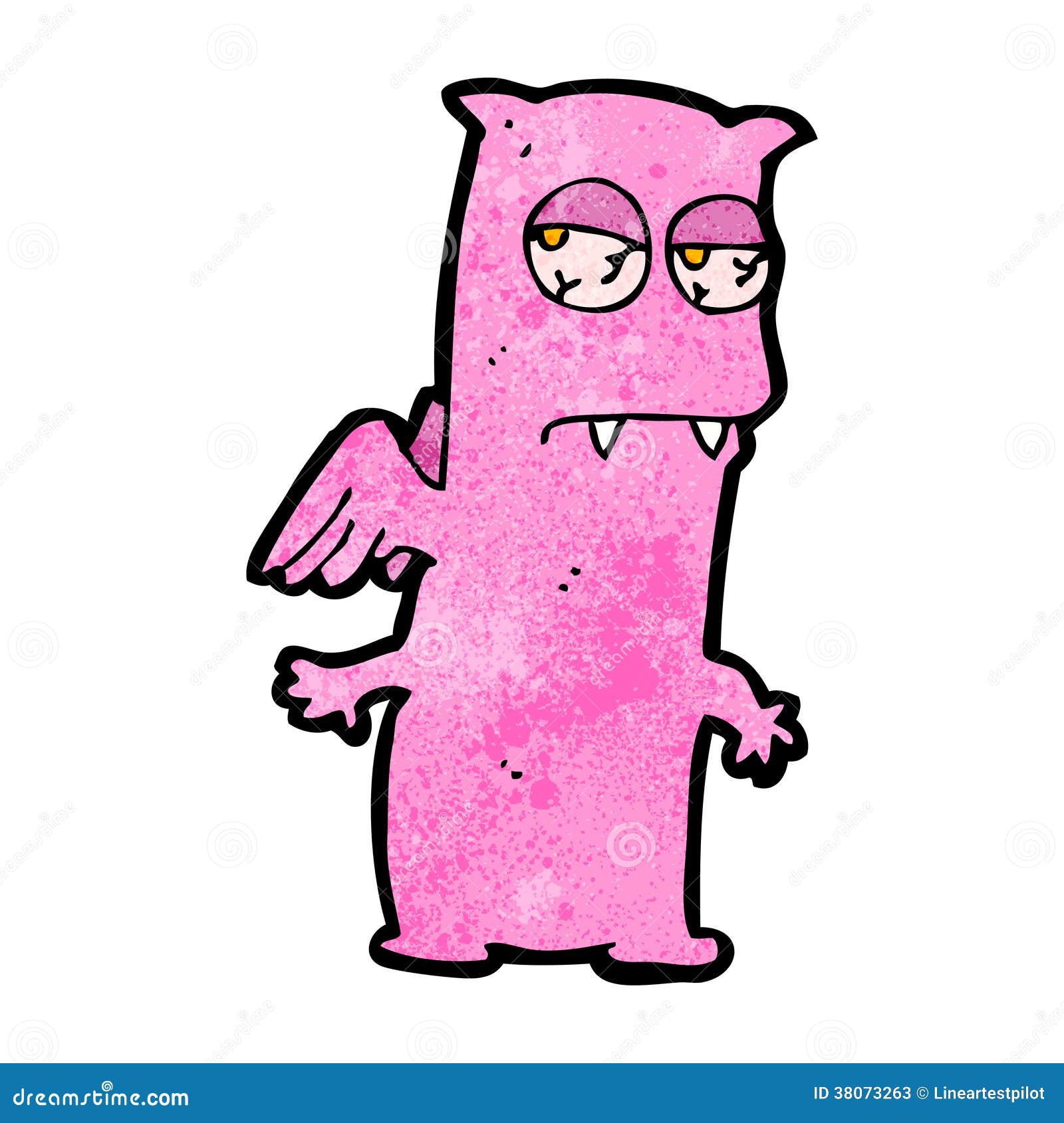 Cartoon Little Magical Creature Stock Vector - Illustration of ...