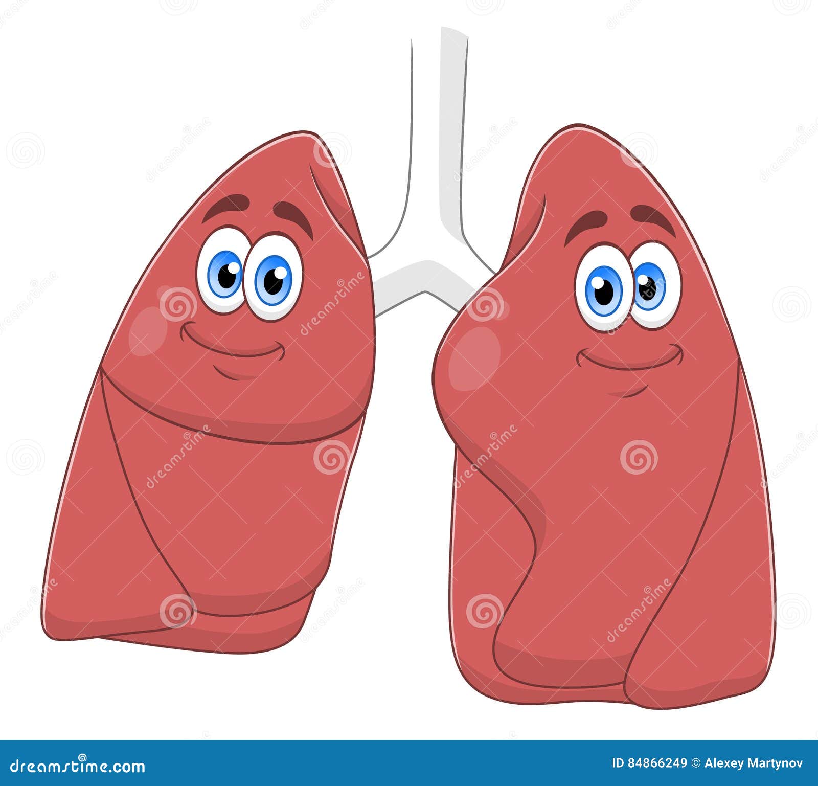 Cartoon Lungs | CartoonDealer.com #84866249